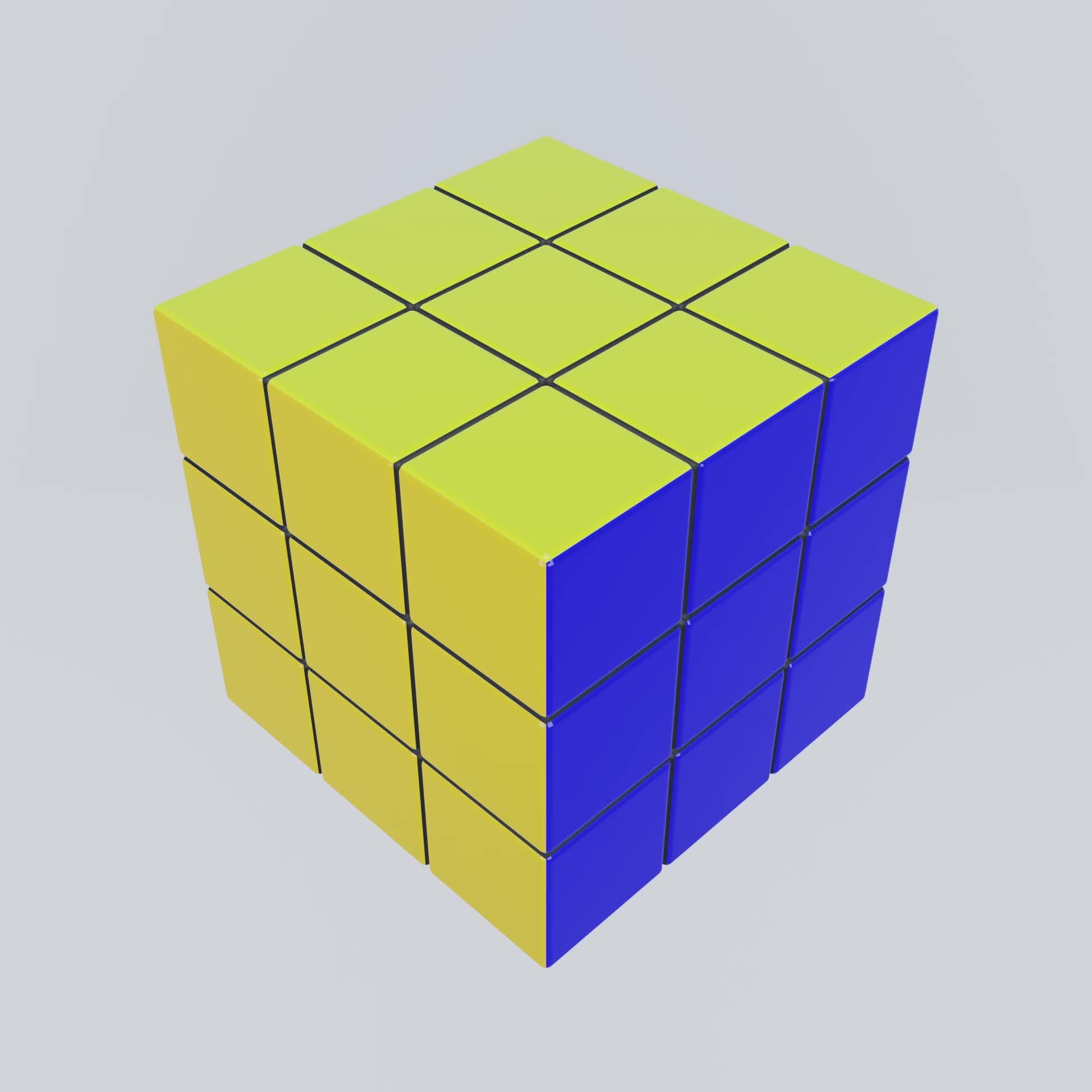 ArtStation - rubric cube in 3d