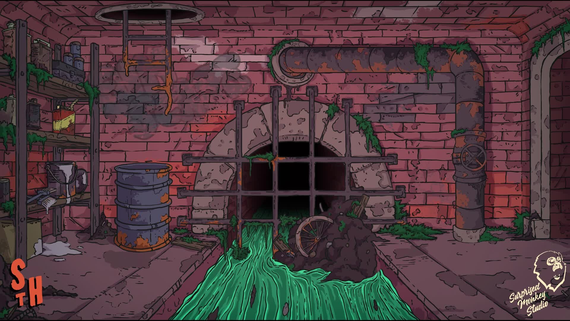 Mateo Quinteros - Surviving the Humans. Sewer views.