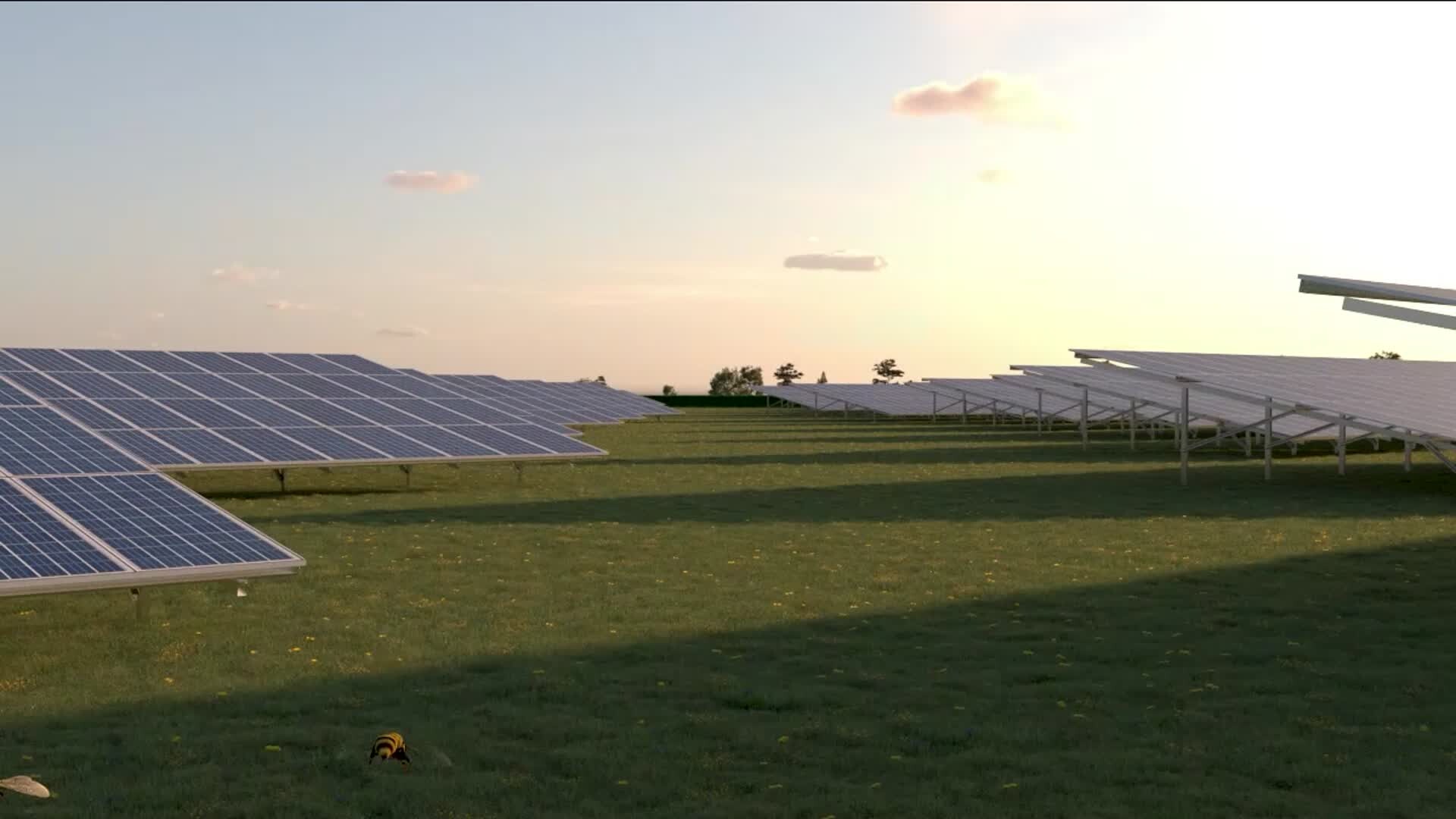 ArtStation - Solar Field view