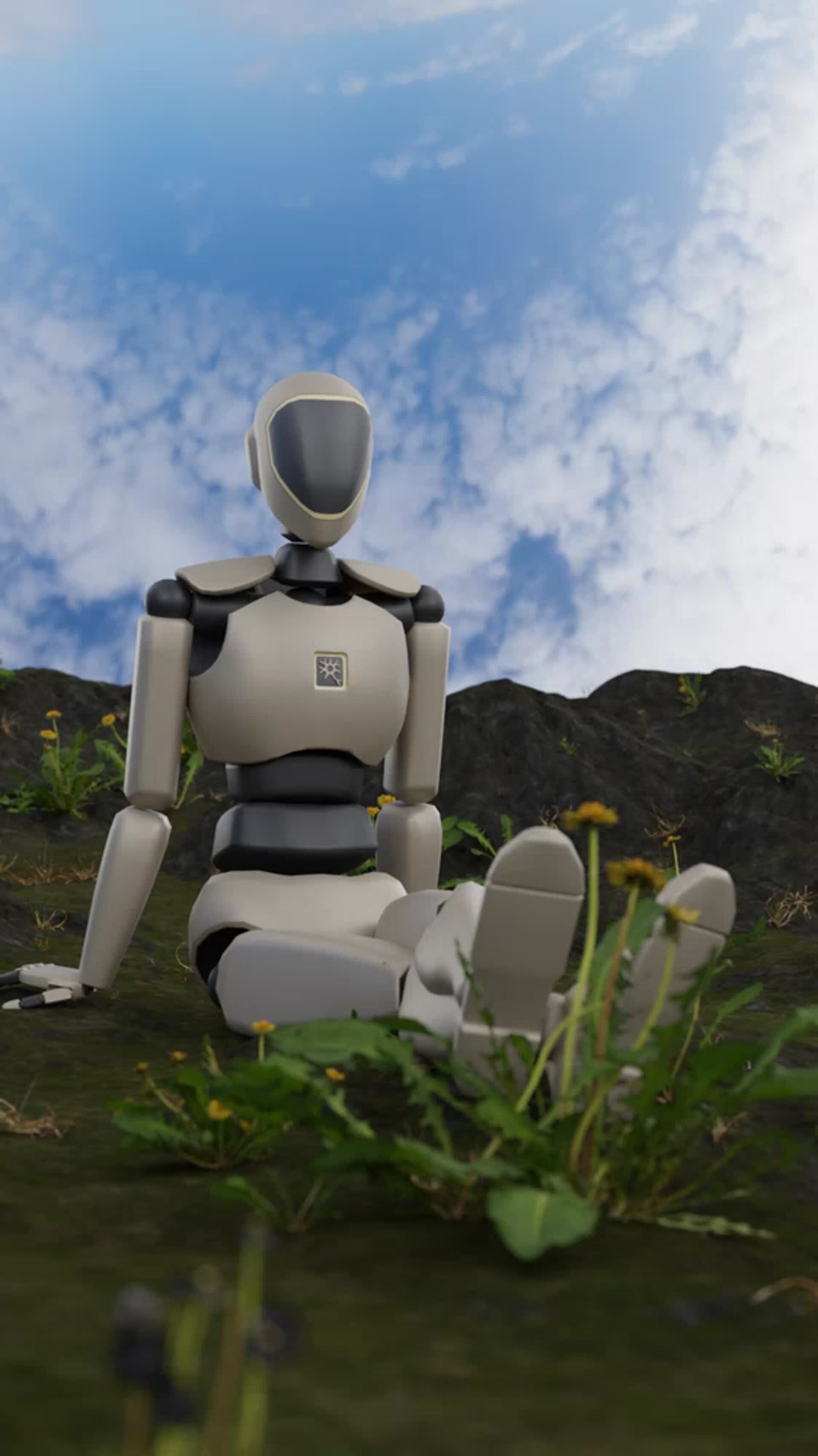 ArtStation - Chilling robot