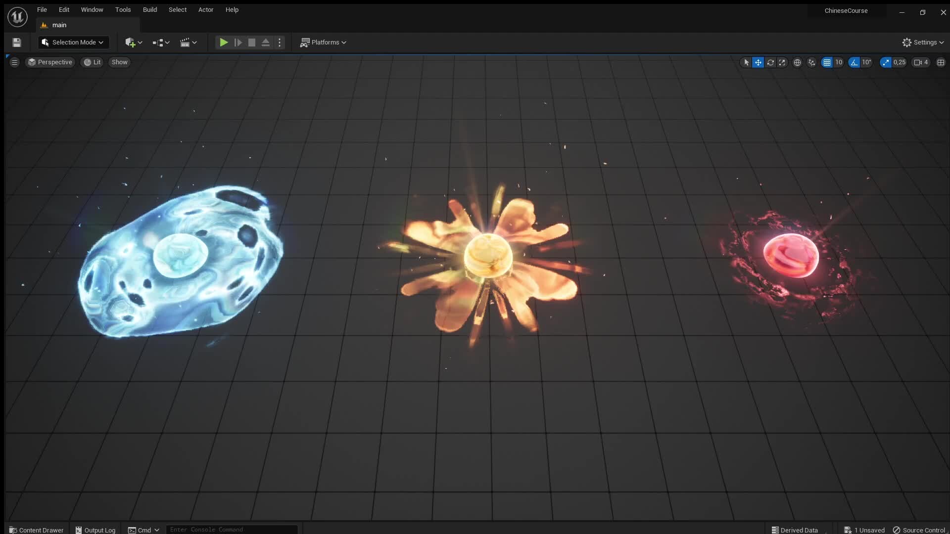 ArtStation - VFX Experimentation - Chinese Style Ripple