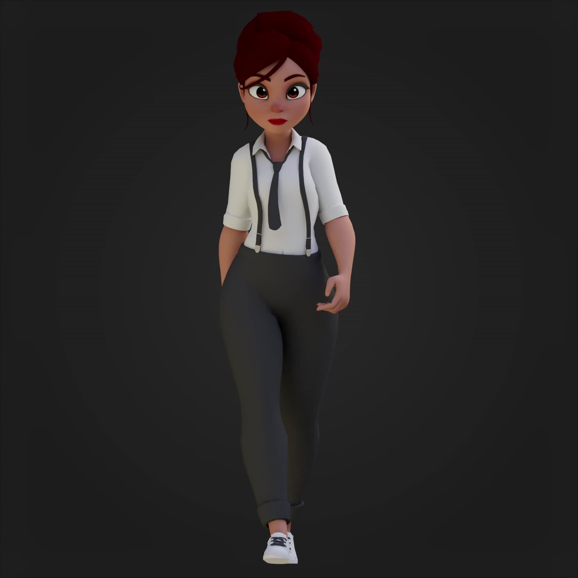 ArtStation - Waitress Rig