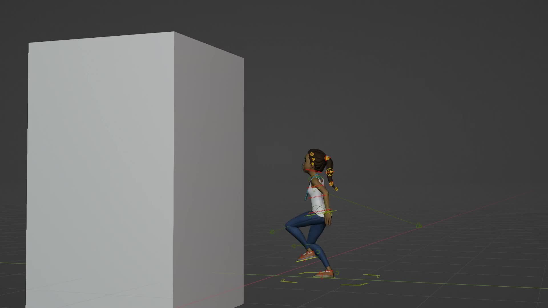 ArtStation - Wall Climb Animation