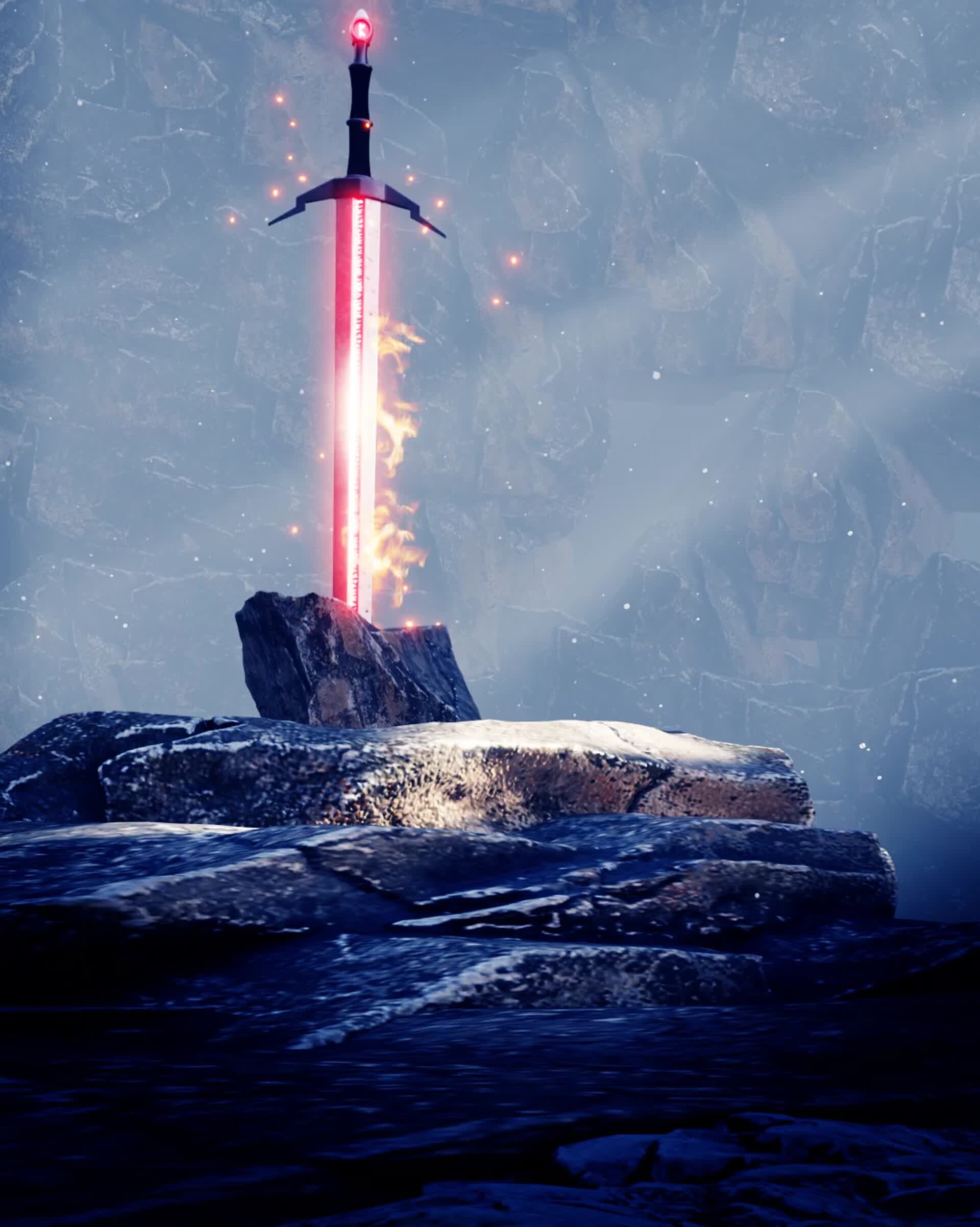 ArtStation - Fire sword