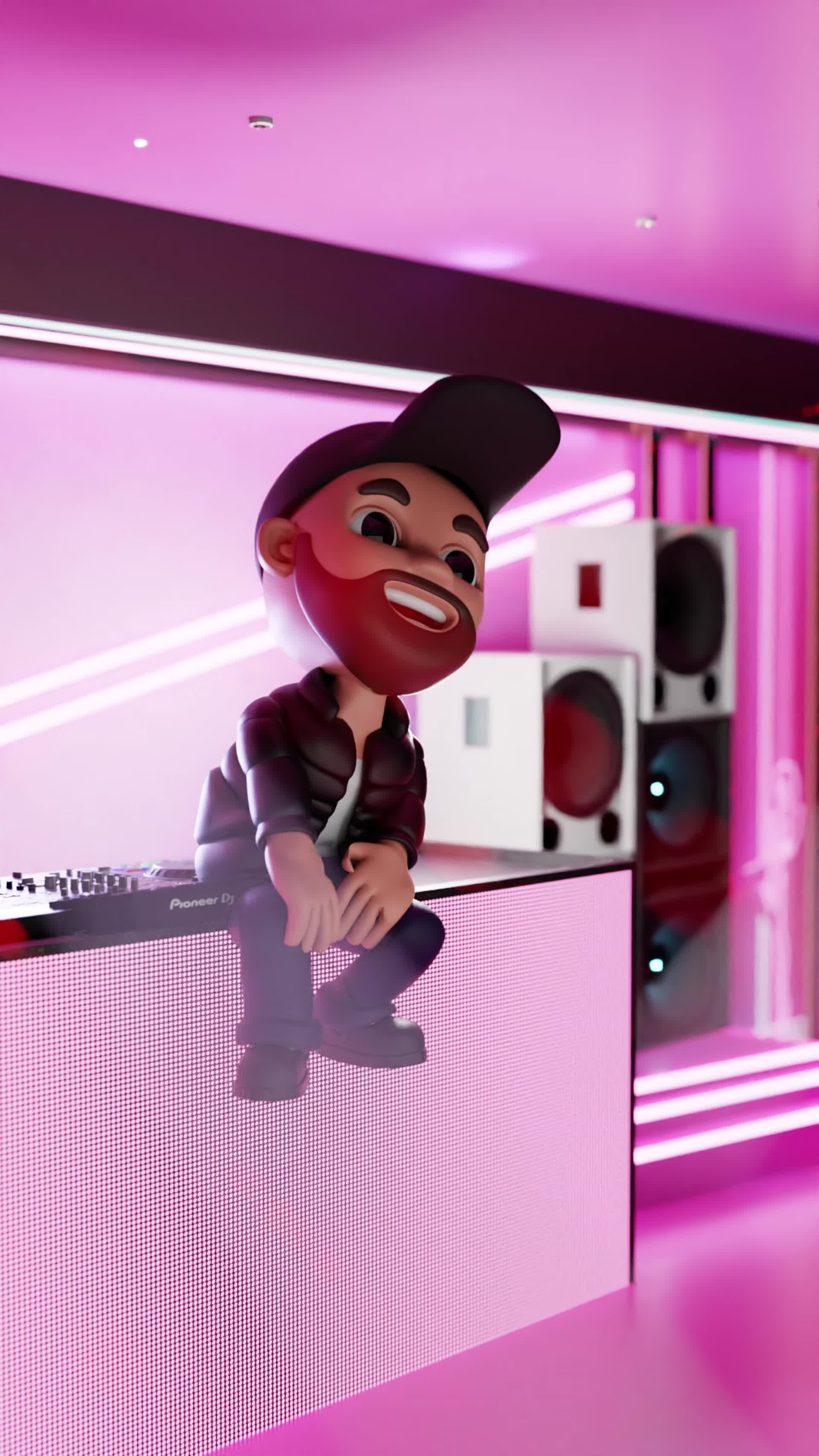 ArtStation - Bar Laugh Animation