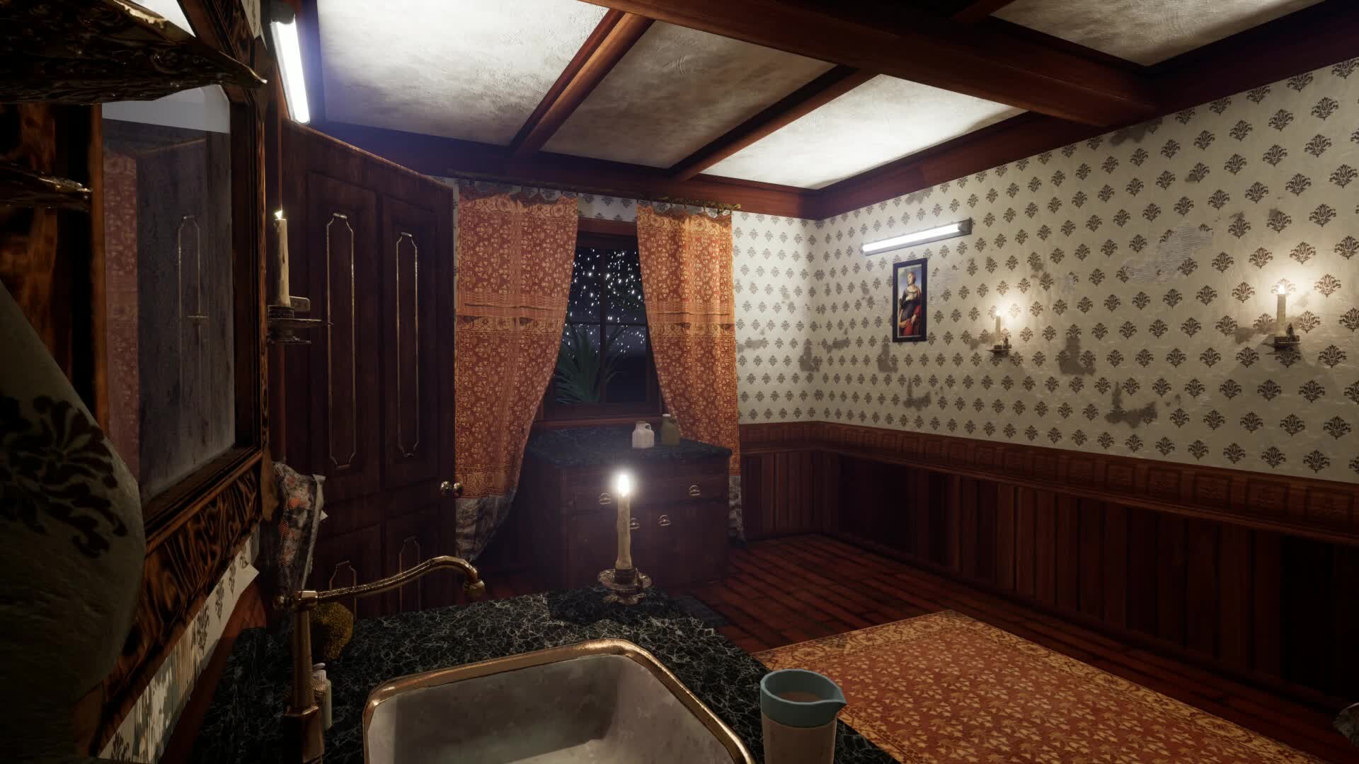 ArtStation - Old Rustic Bathroom