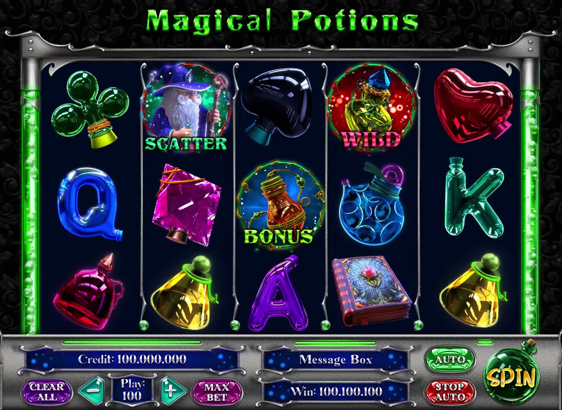 ArtStation - Transition animation for the online slot game "Magical ...