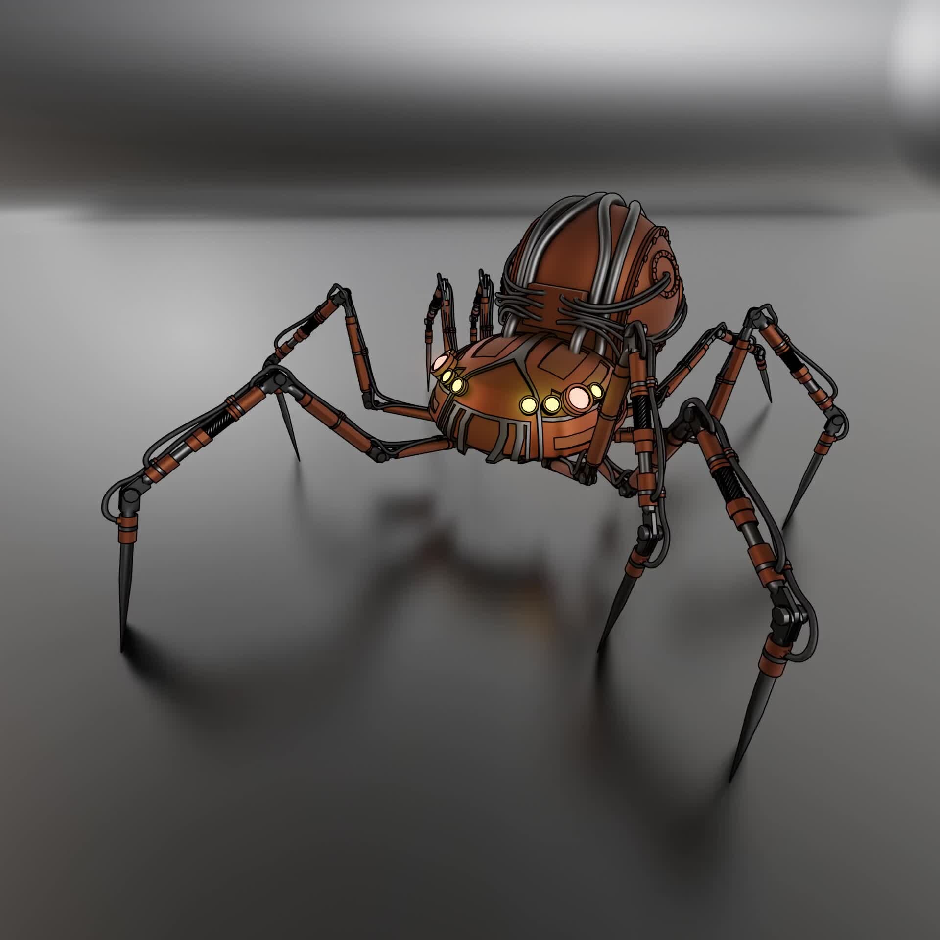 ArtStation - Nuclear Spider