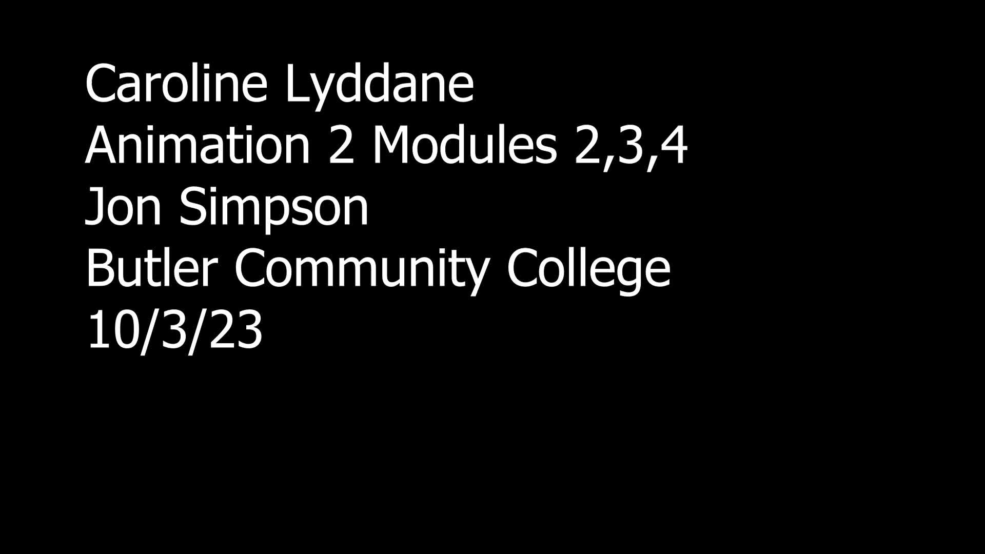 ArtStation - Module Project 2,3,4 Final - Caroline Lyddane