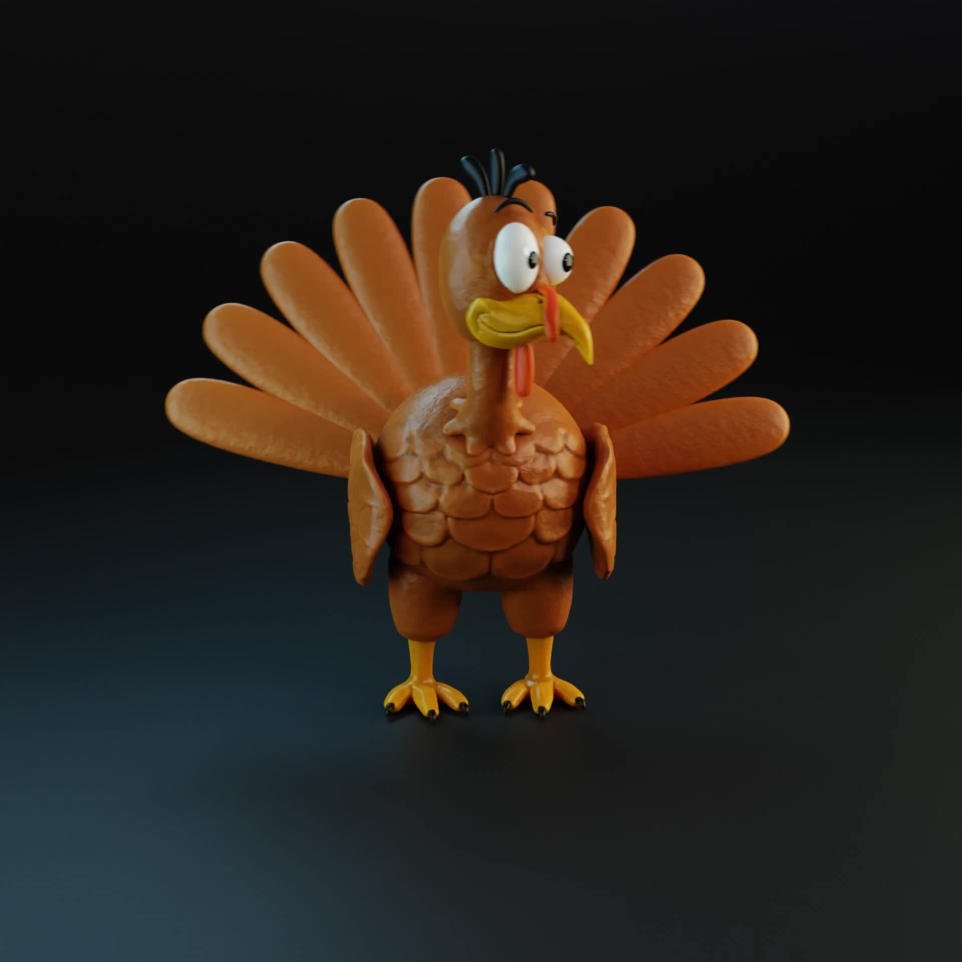 ArtStation - Rock The Dwayne Turkey!