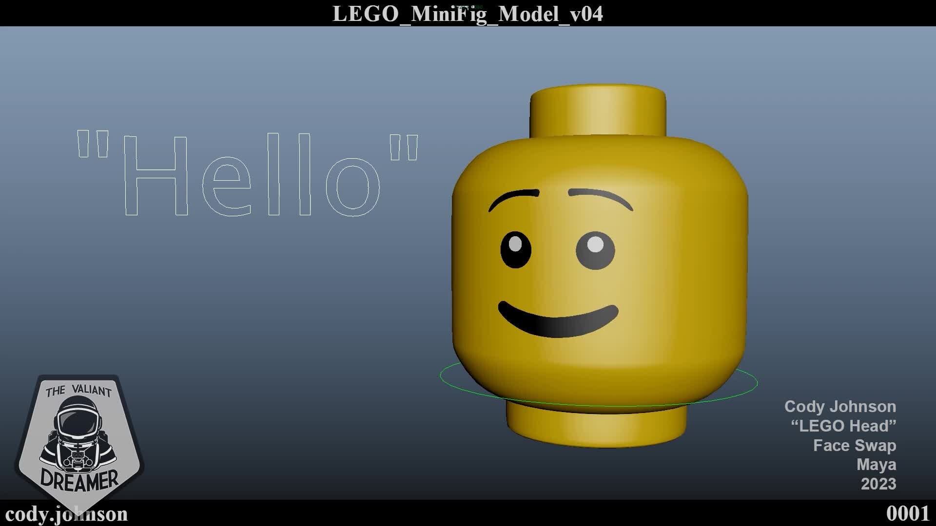 ArtStation - LEGO MiniFig Head Rig