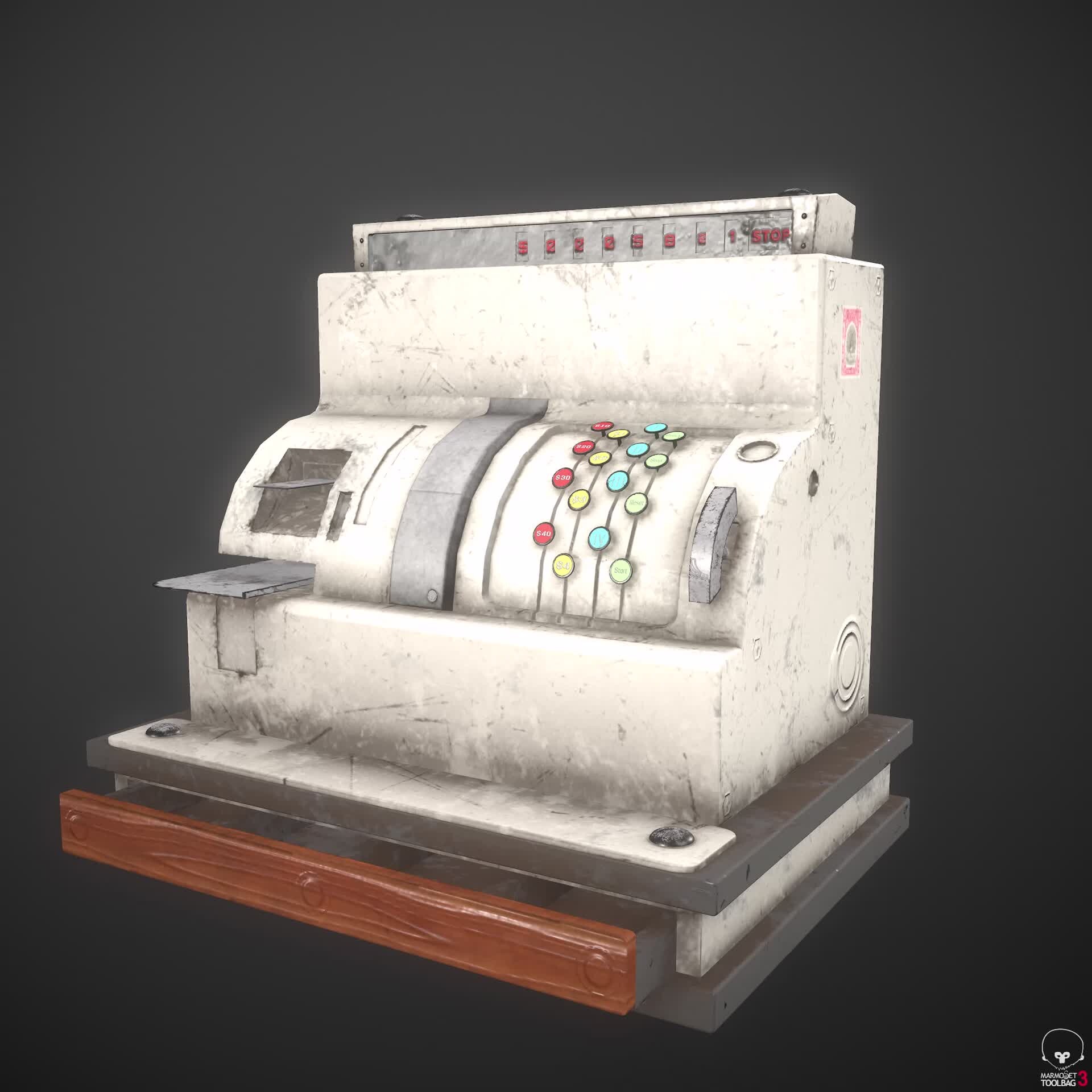 ArtStation - Cash Machine 3d Model