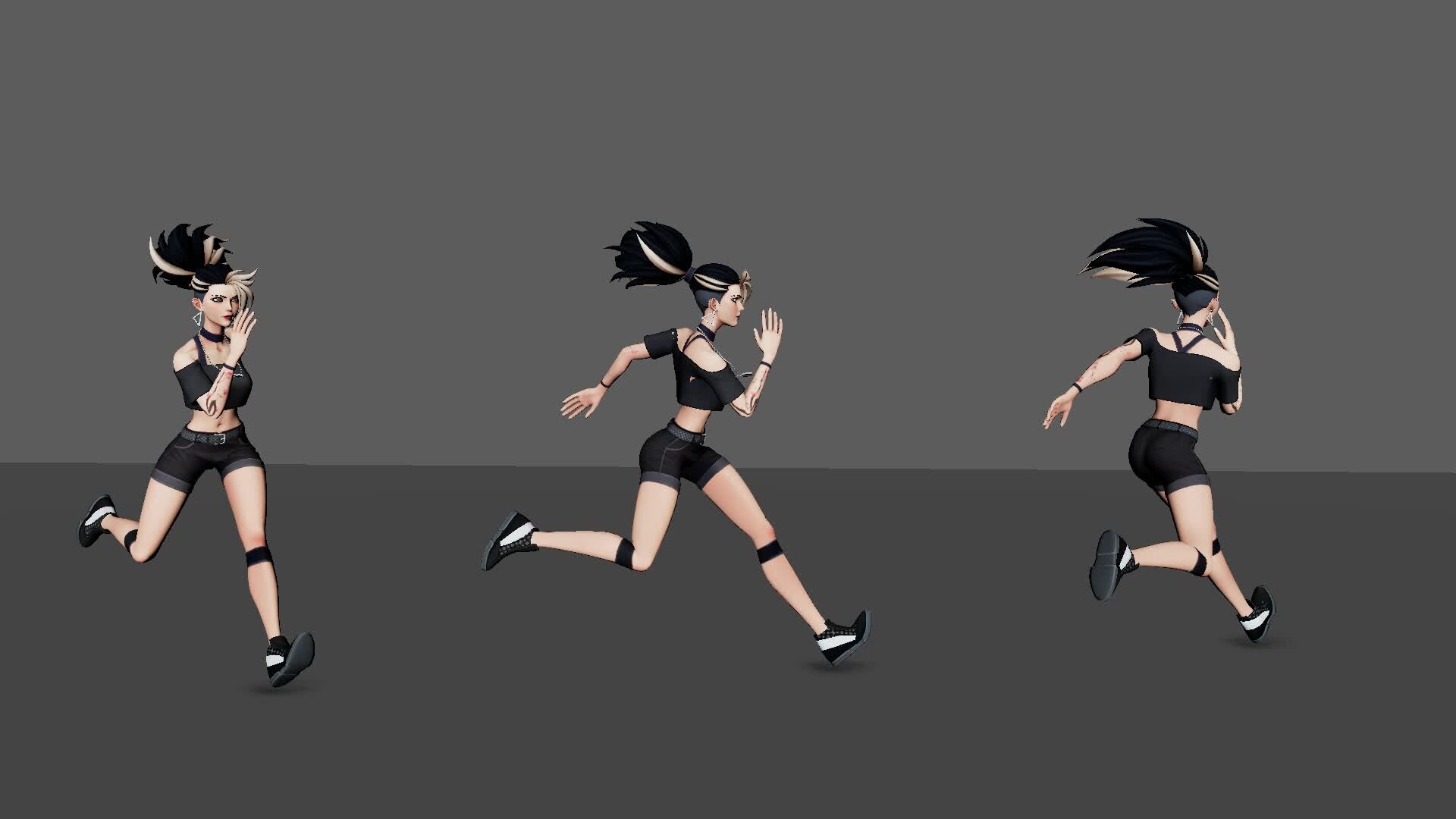 ArtStation - Akali Run Cycle