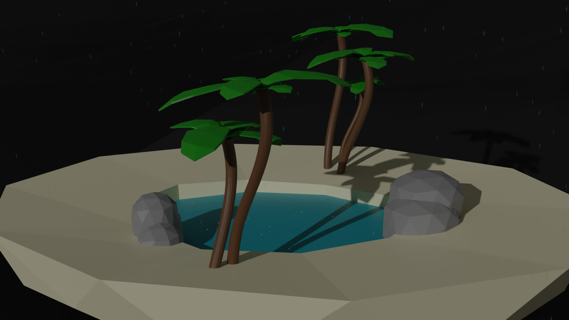 ArtStation - Island Raining