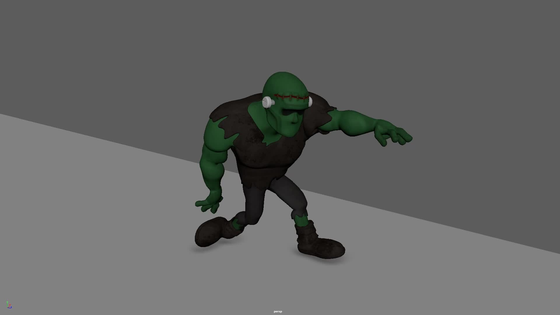 ArtStation - zombie walk cycle