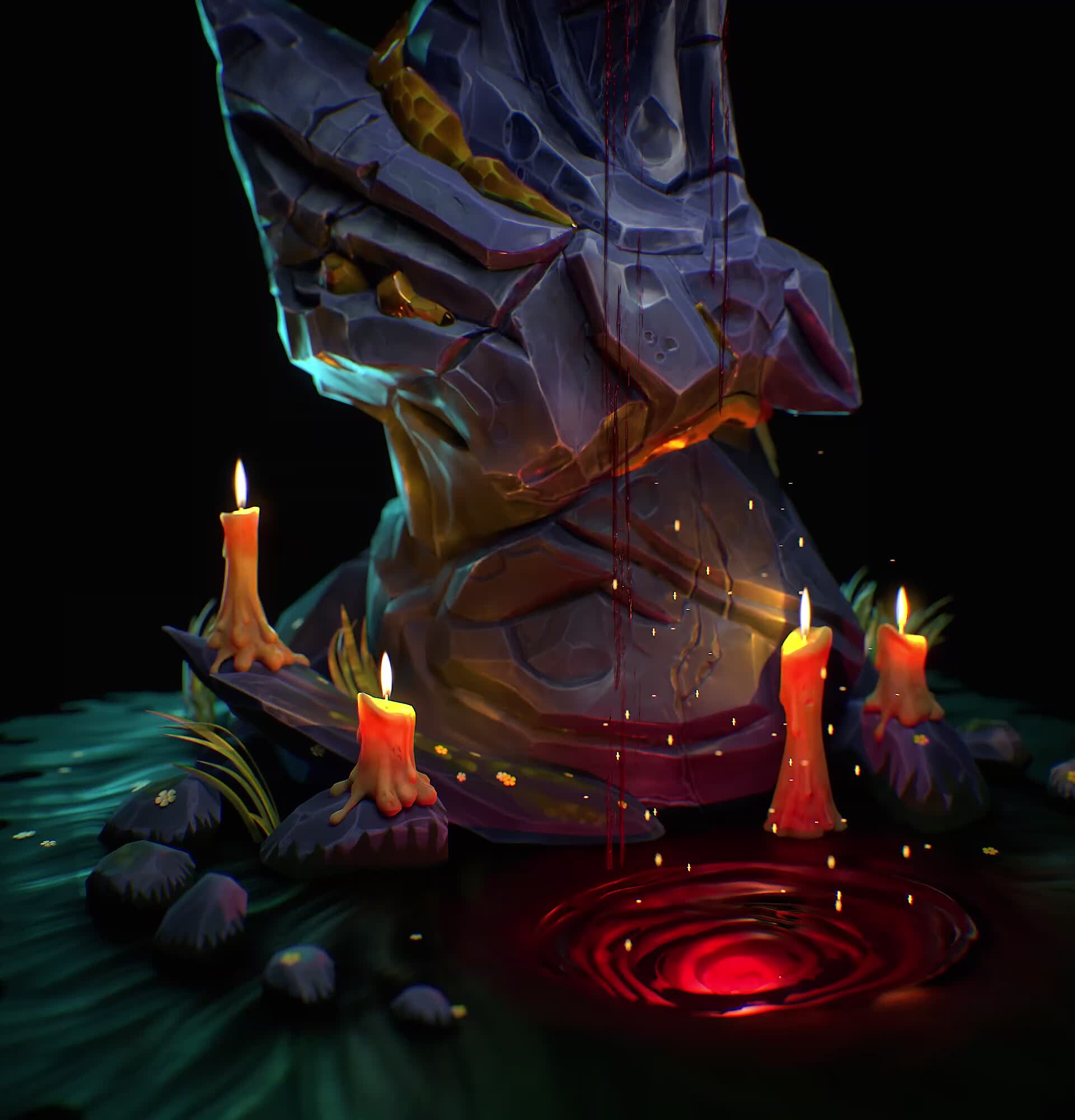 ArtStation - Crying Shrine