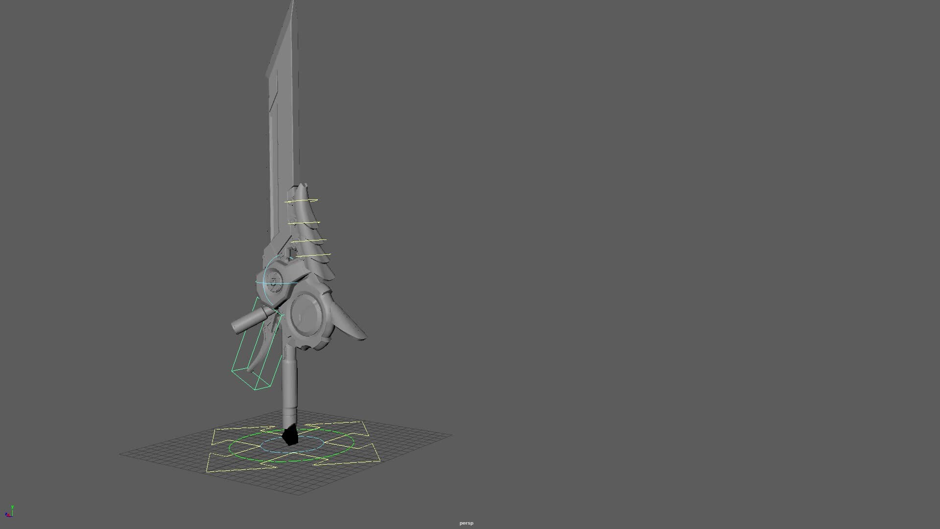 ArtStation - ZuniX Sci-Fi Sword RIg