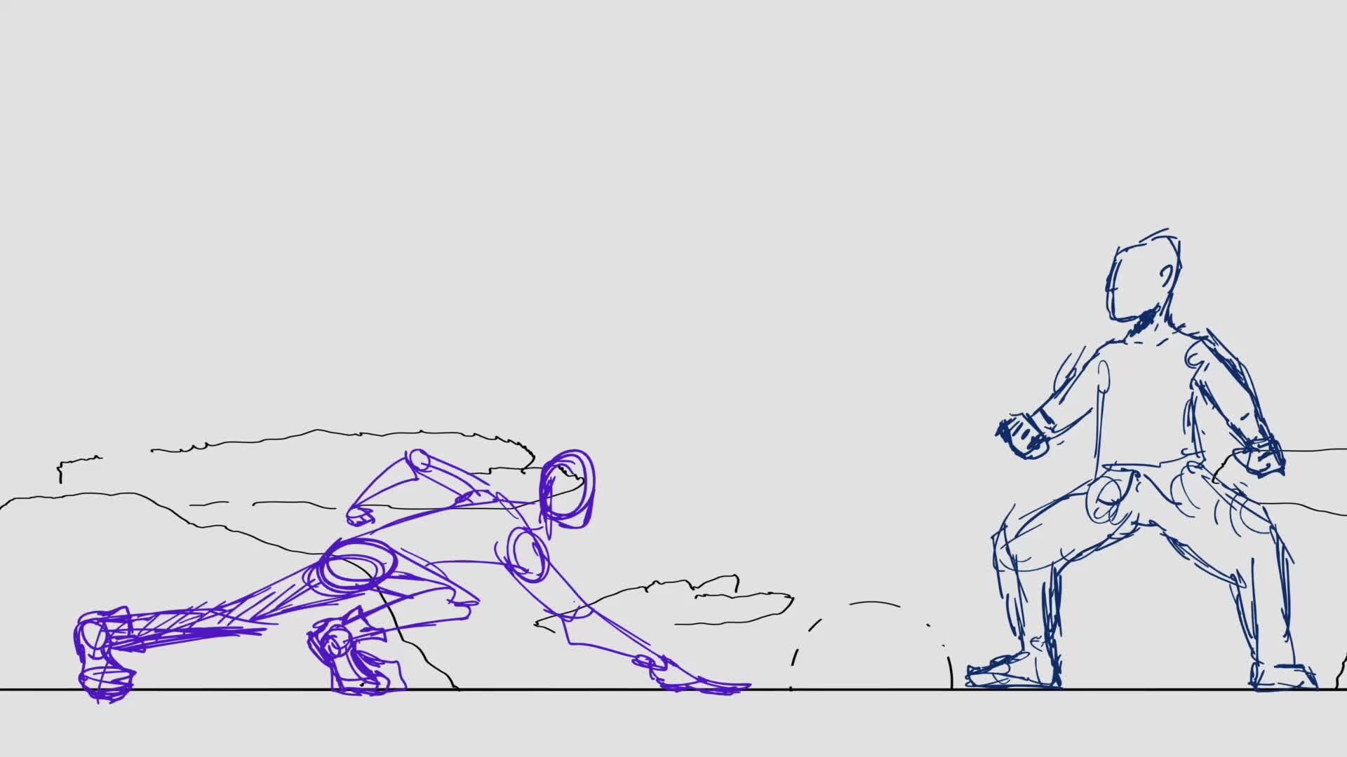 ArtStation - Fight test