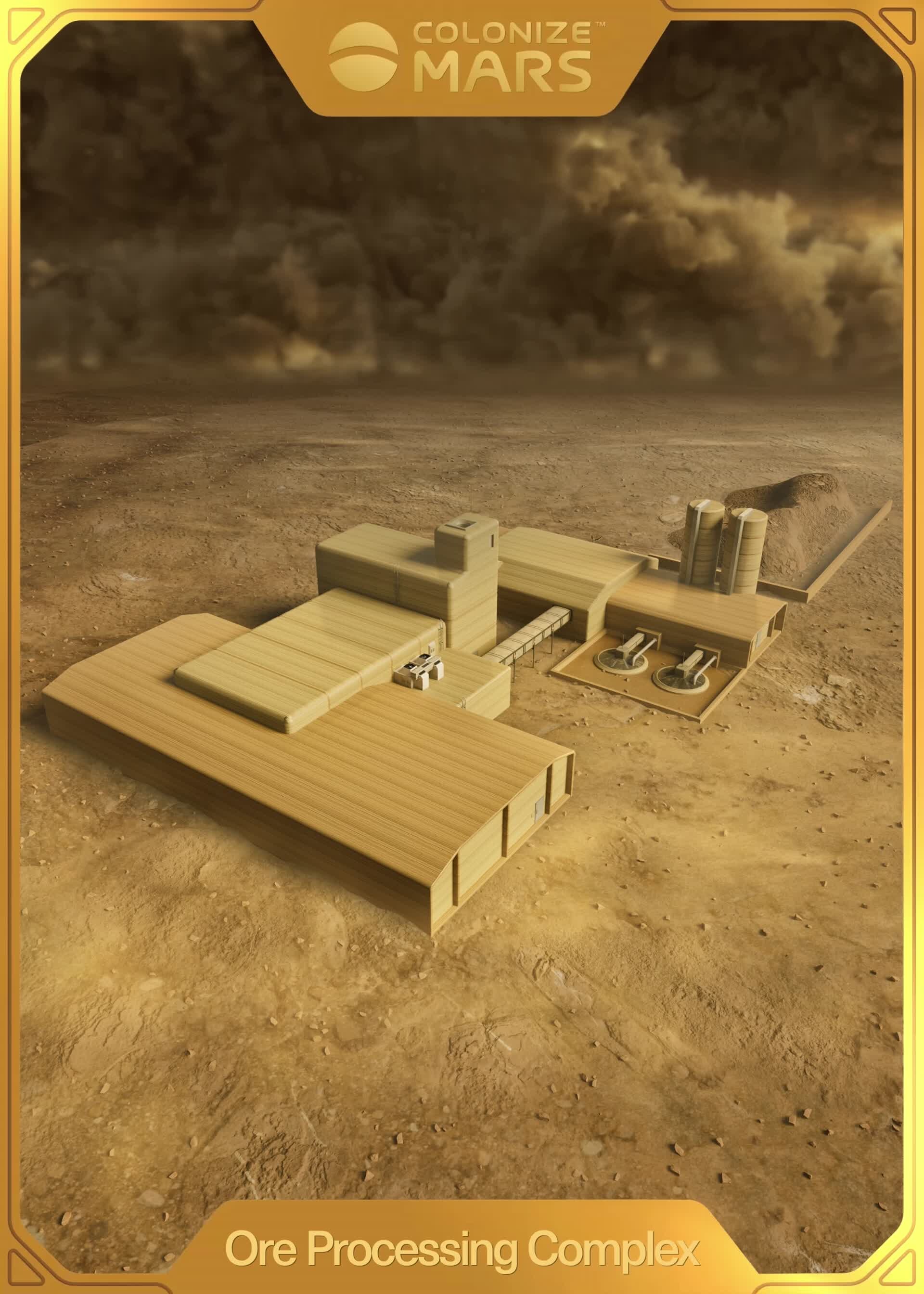 ArtStation - Ore Processing Complex | NFT CARDS