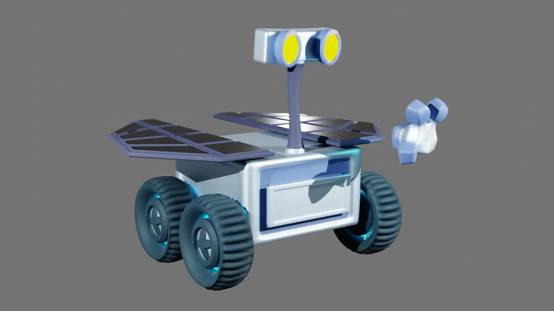 ArtStation - Roberto the Rover - Character Design and Animation