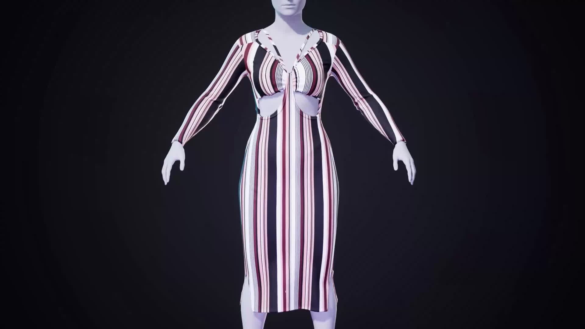 ArtStation - DressStripped for HELIX Metaverse