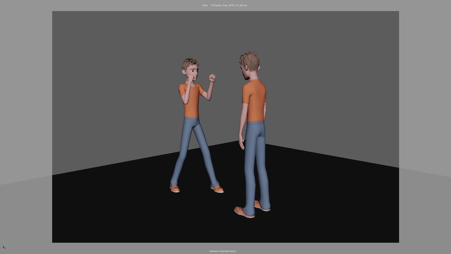 ArtStation - Animation 3D Ko boxing