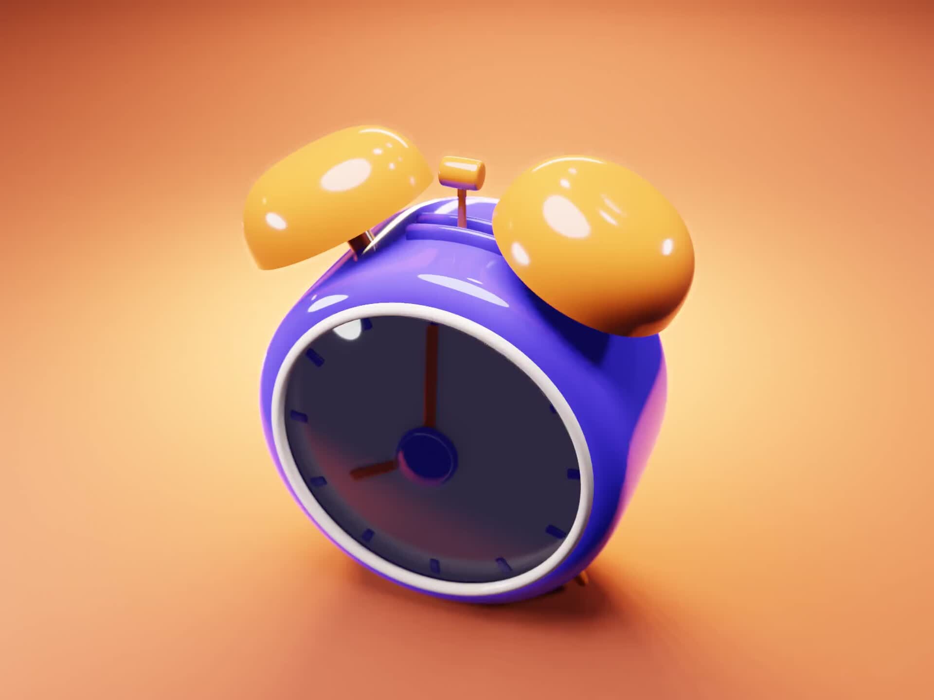 ArtStation - clock animation
