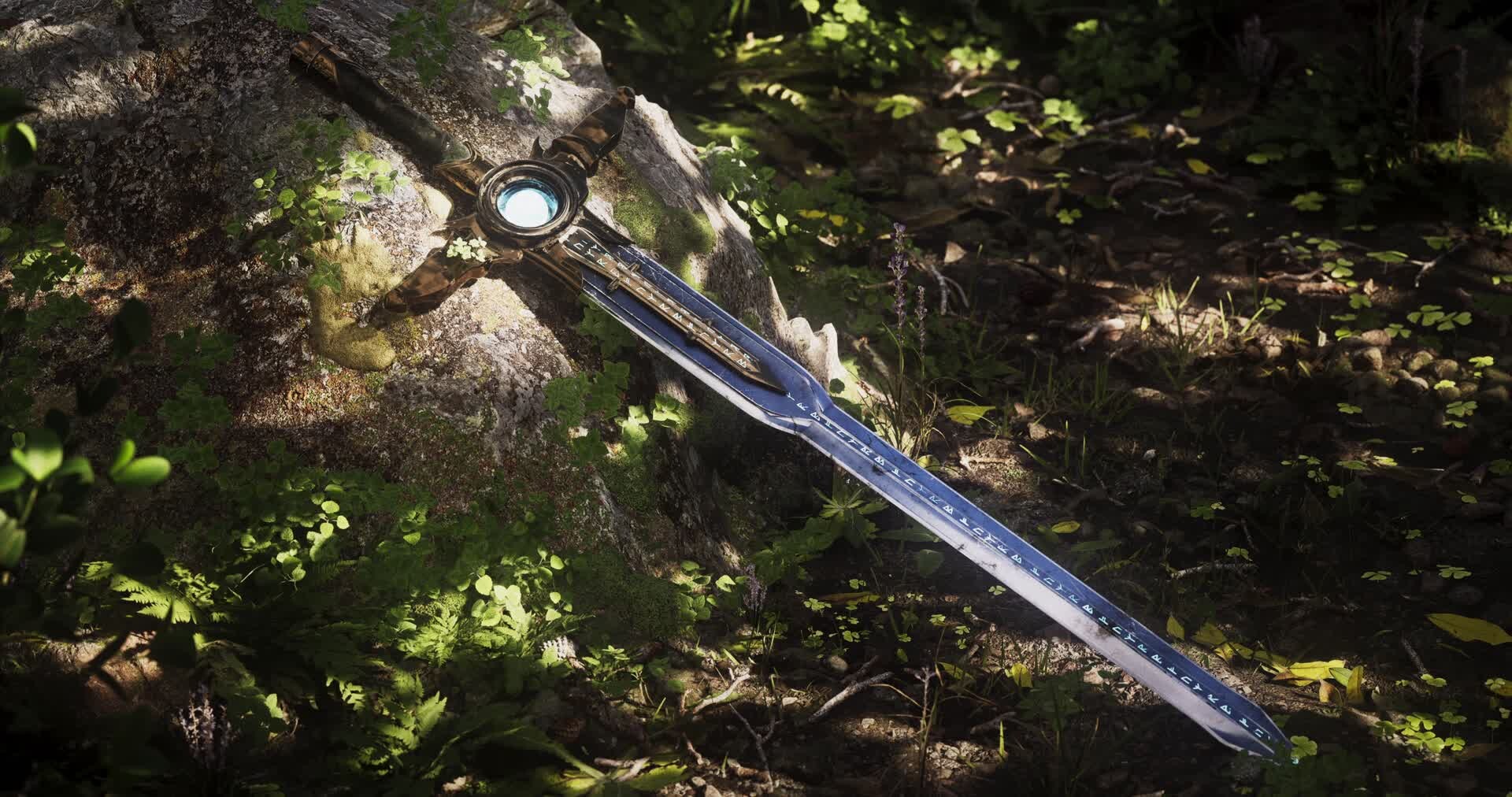 ArtStation - Excalibur Sword