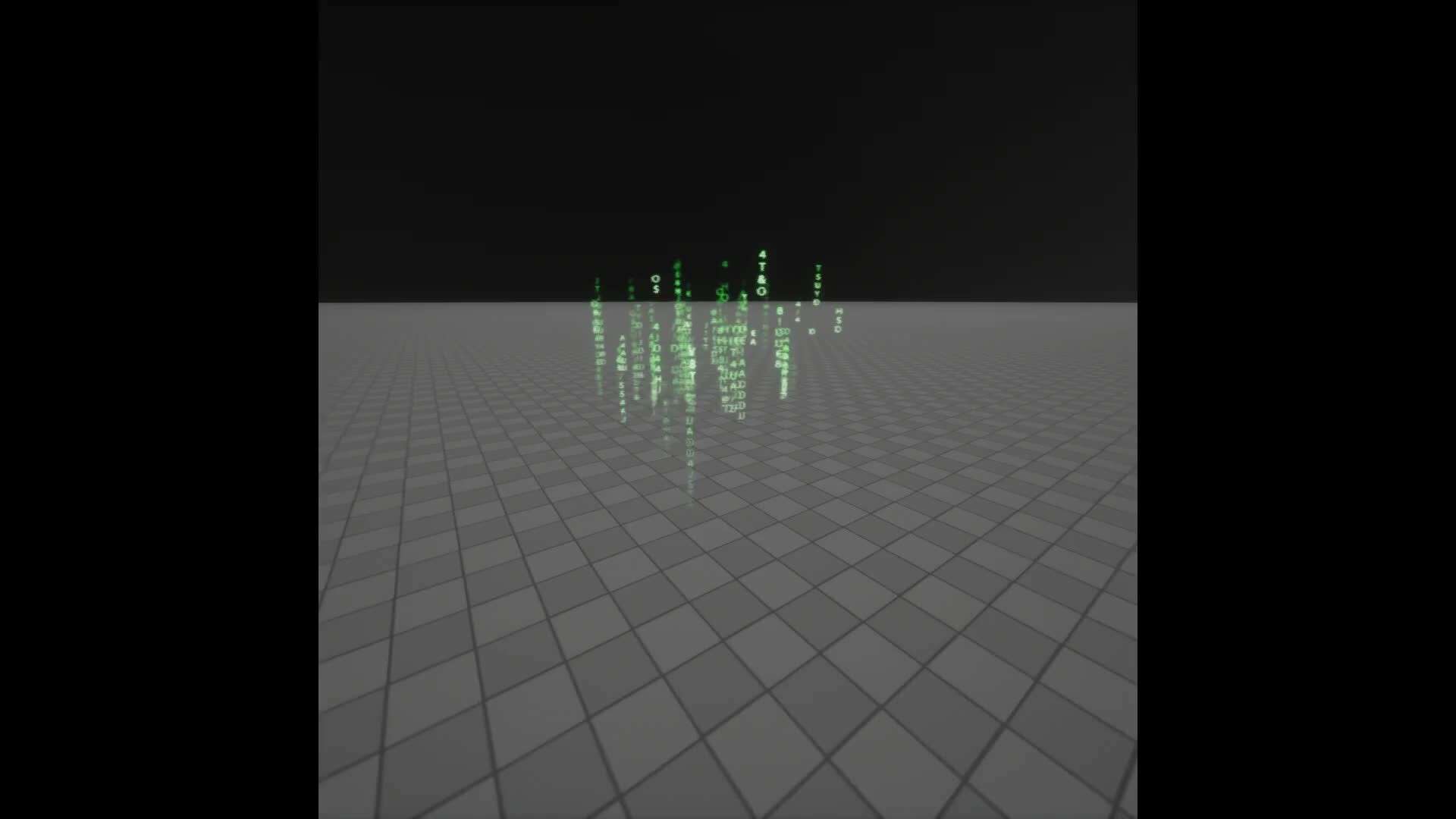 ArtStation - Matrix Rain VFX