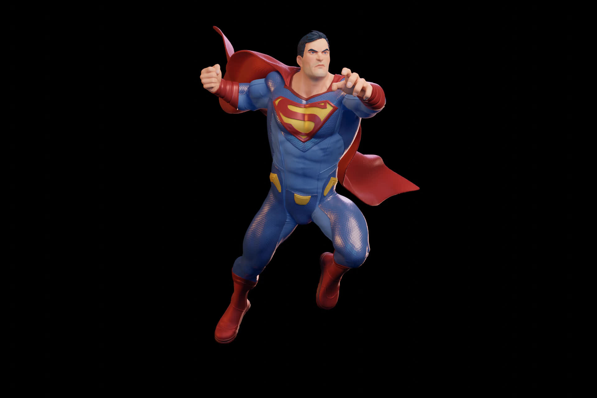 ArtStation - Superman Redesign 3D print model.