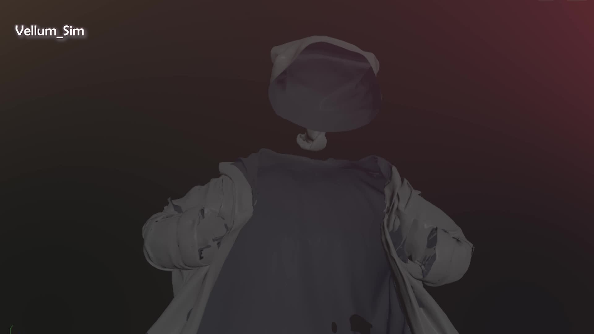 ArtStation - Fur and Cloth Simulation - Santa for Sprinkles Movie
