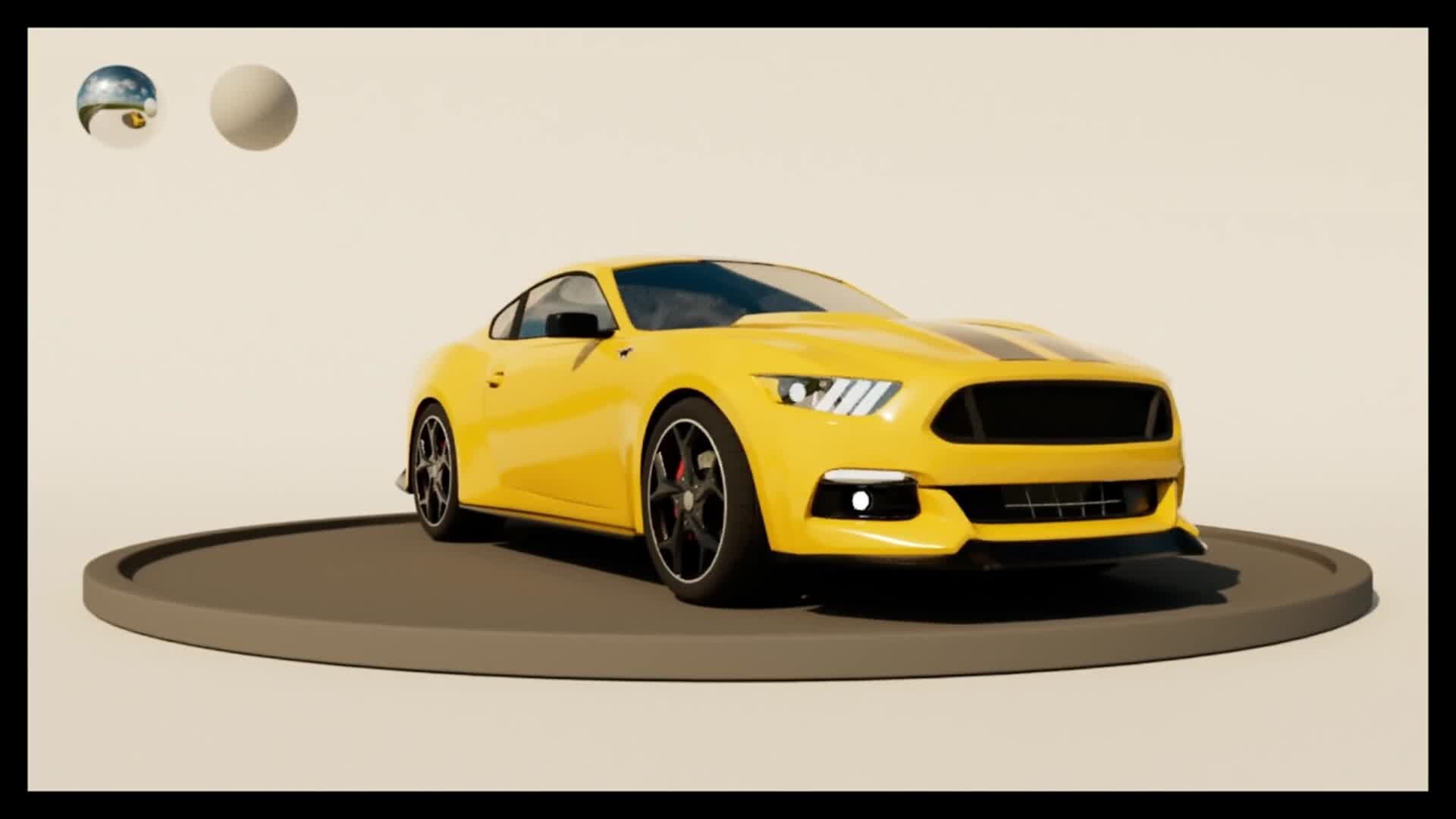 ArtStation - Mustang GT