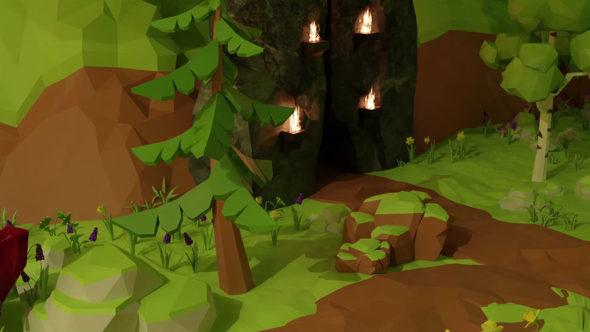 ArtStation - Video game boss animation made on Blender