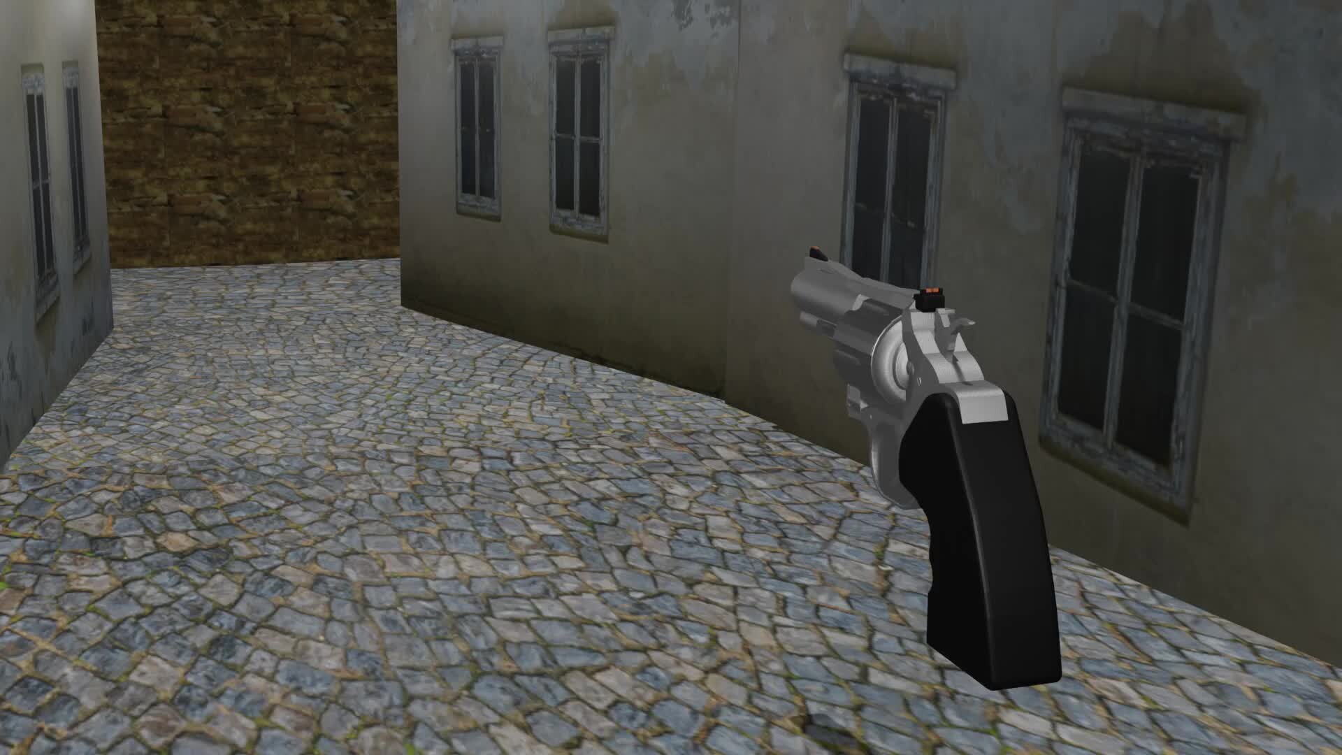 ArtStation - Revolver reload animation/GameDev