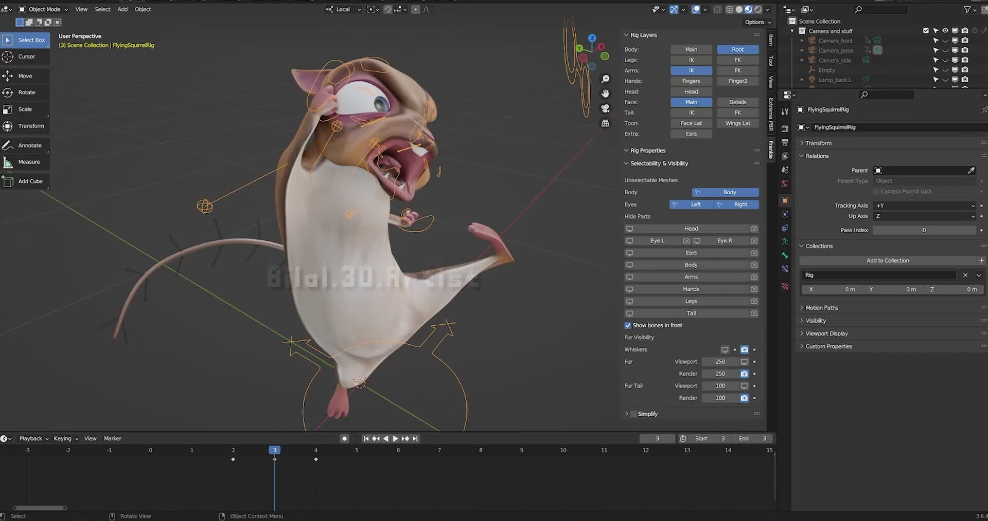 ArtStation - Creature rigging