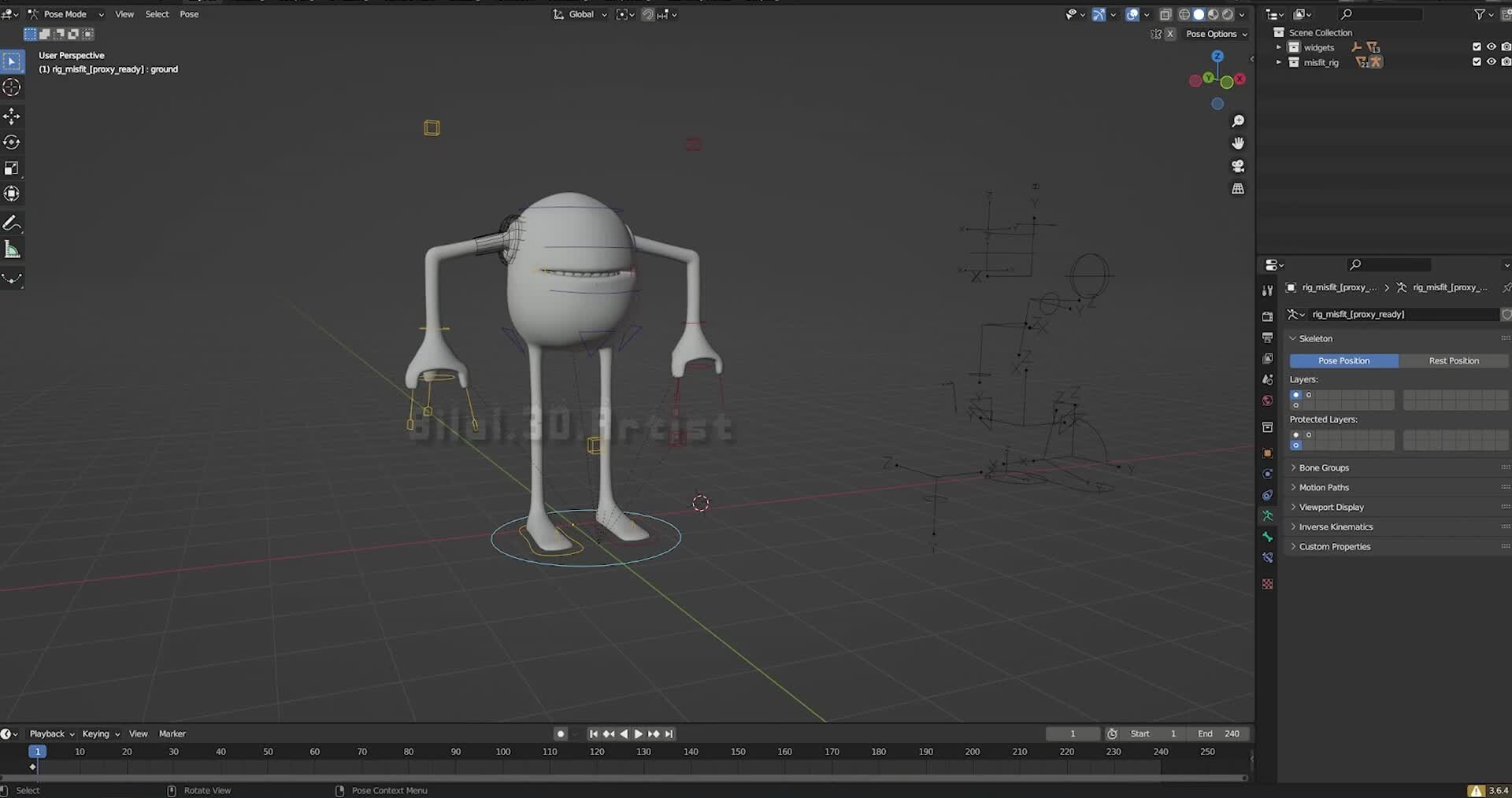 ArtStation - Creature rigging
