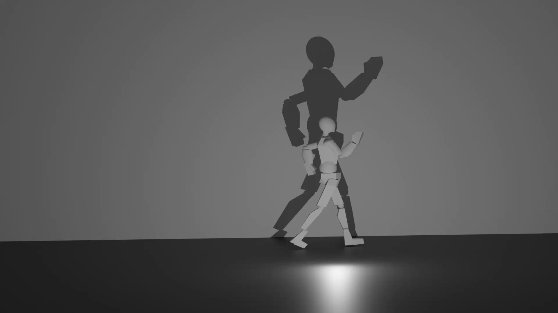 ArtStation - Rigging and Walking Cycle