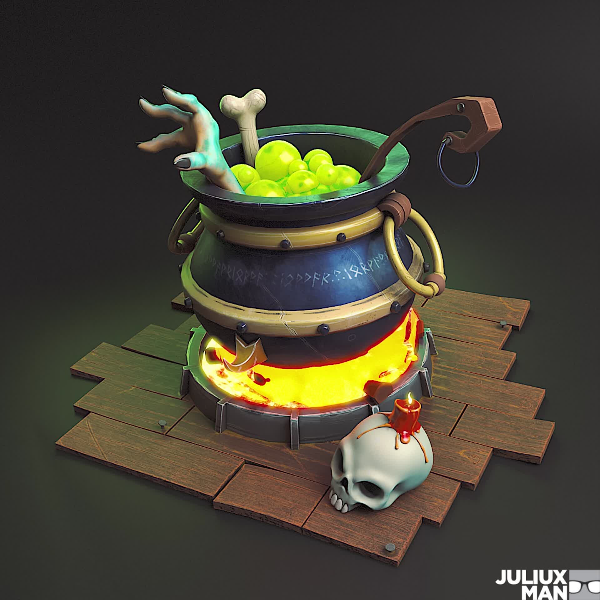 ArtStation - The Witch´s Cauldron