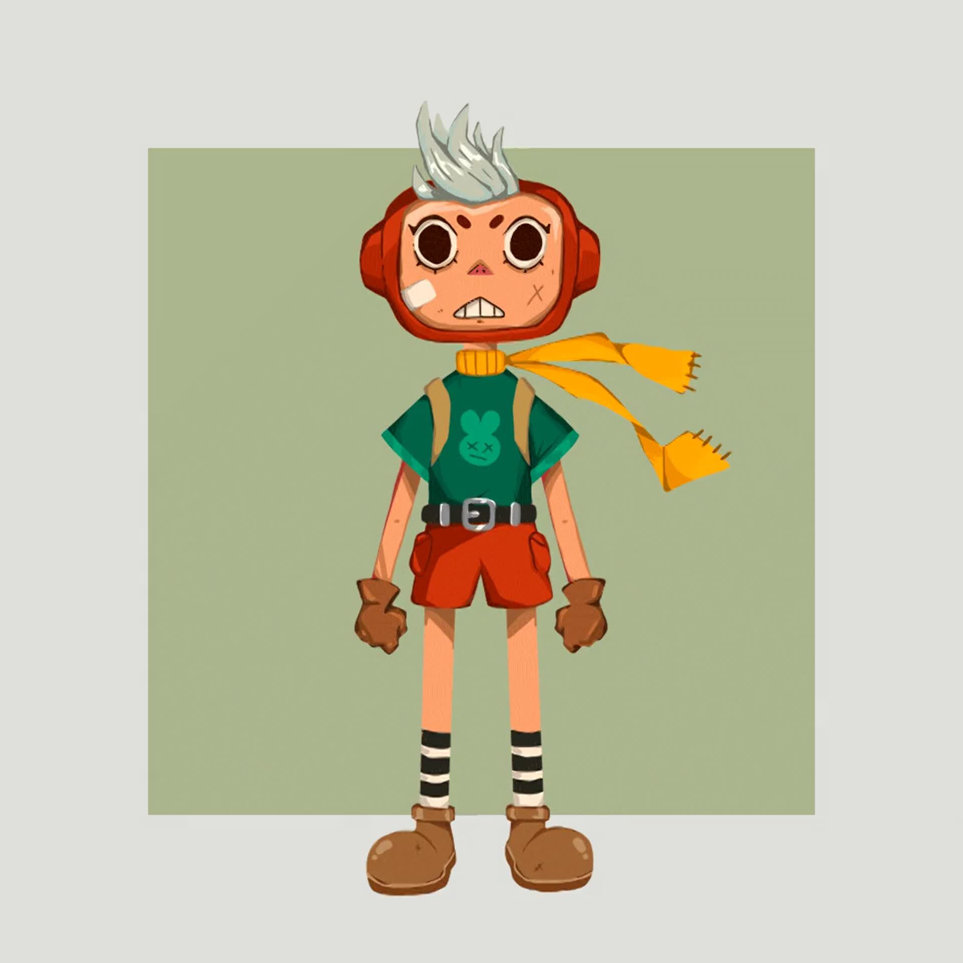 ArtStation - The brave boy 🗡️