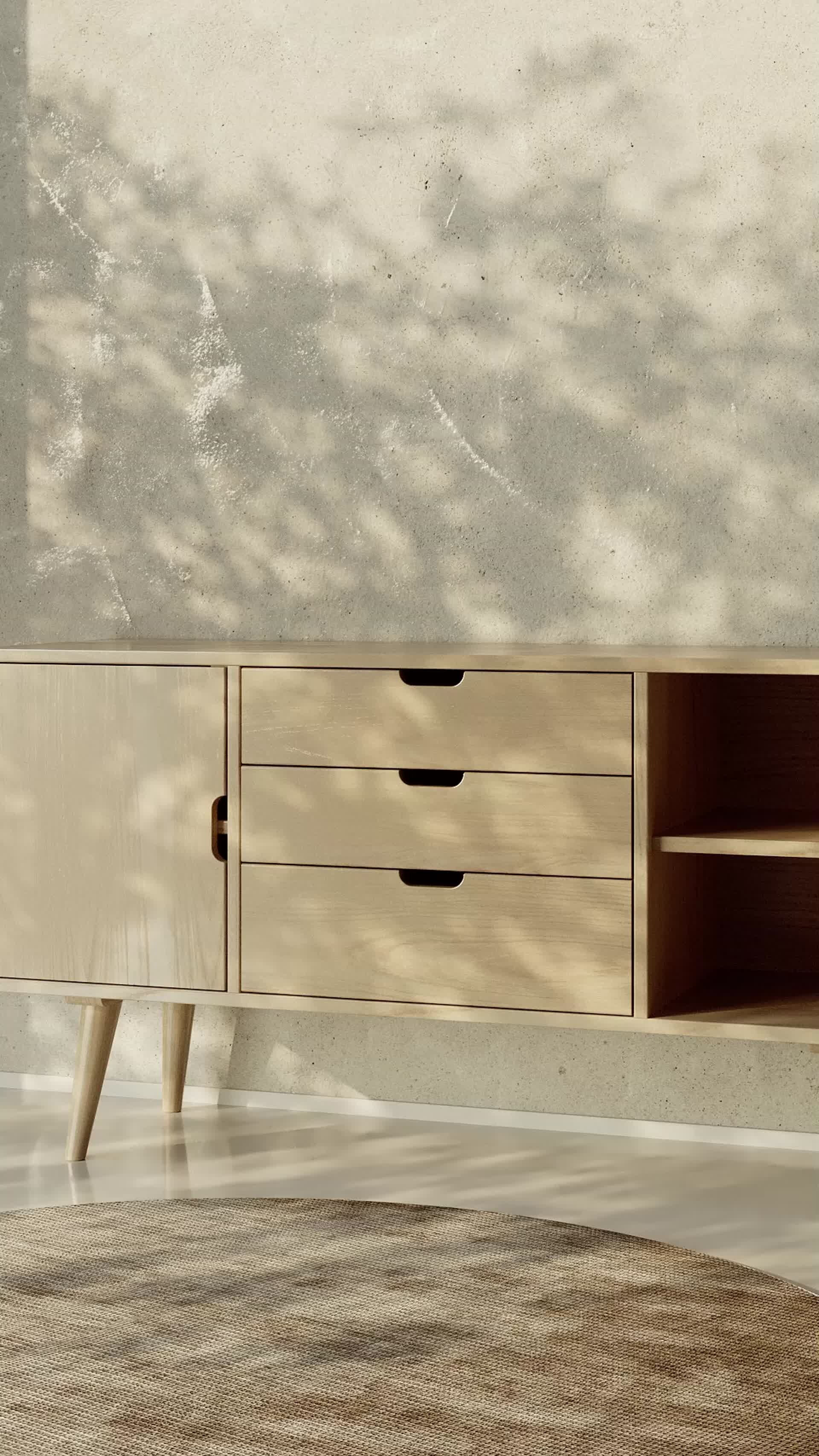 ArtStation - Photorealistic 3D Animation of a Drawer