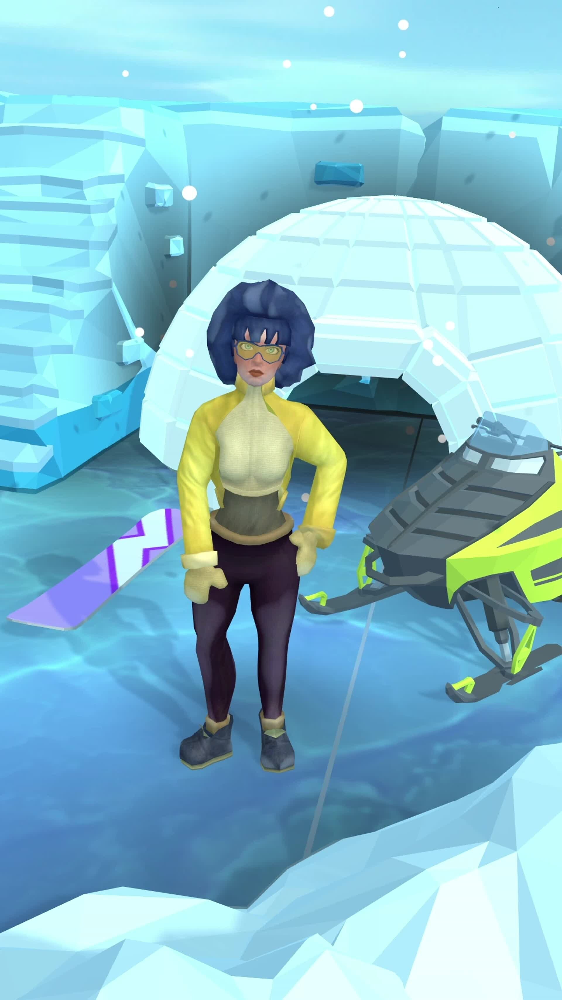 ArtStation - Low Poly Winter Theme Character