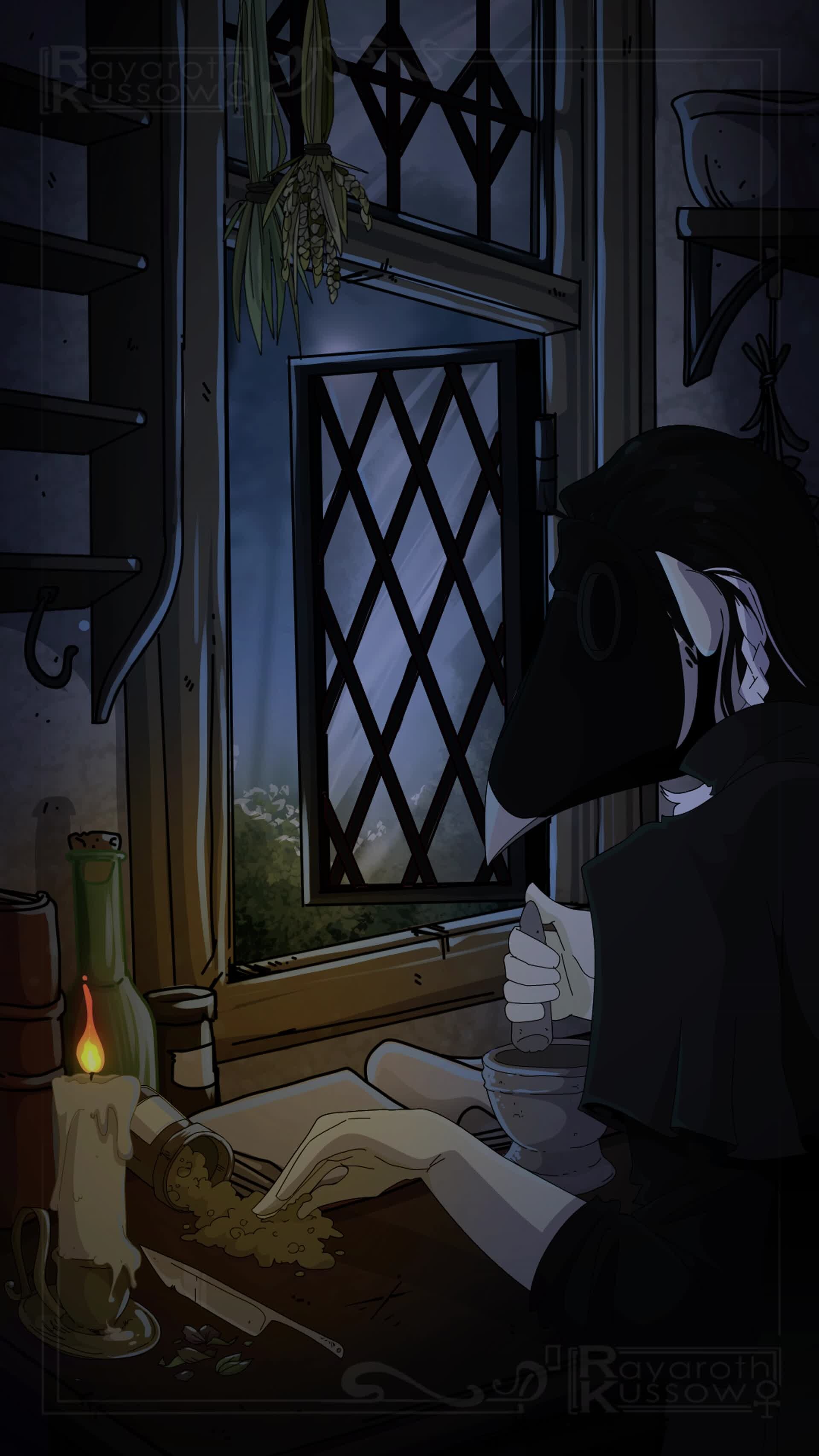 ArtStation - Dorm's Shack - Atmospheric Animation Loop