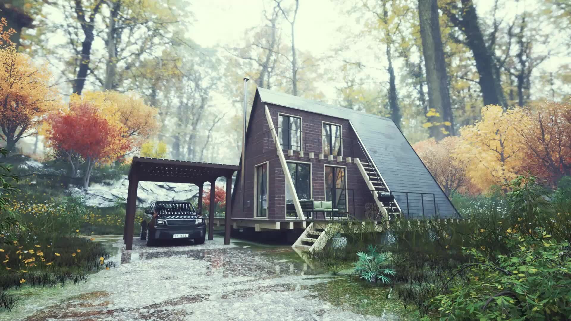 ArtStation - Cabin House