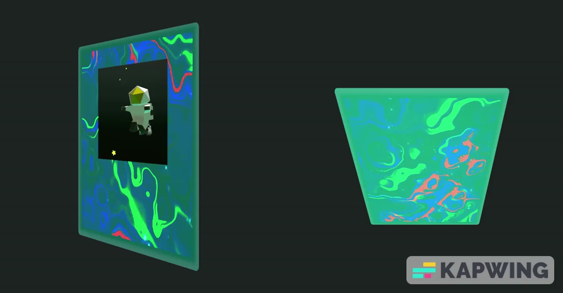 ArtStation - Holographic card