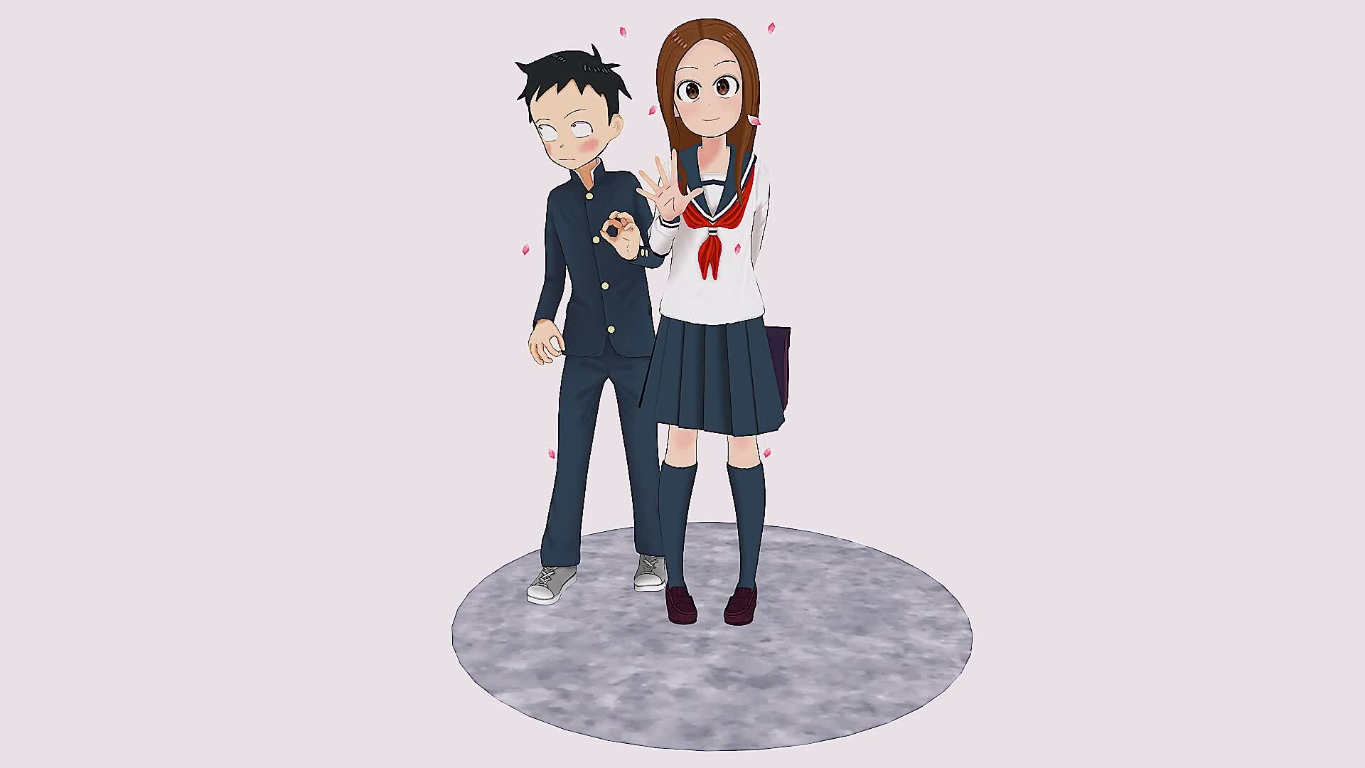 ArtStation - Takagi San y Nishikata