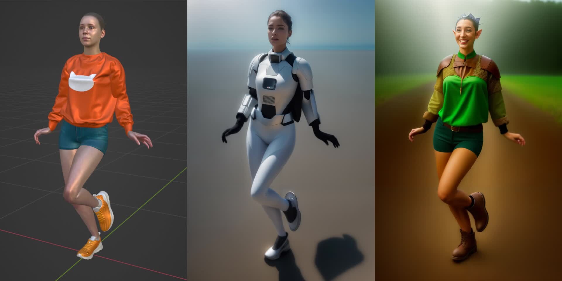 ArtStation - AnimateDiff Testing