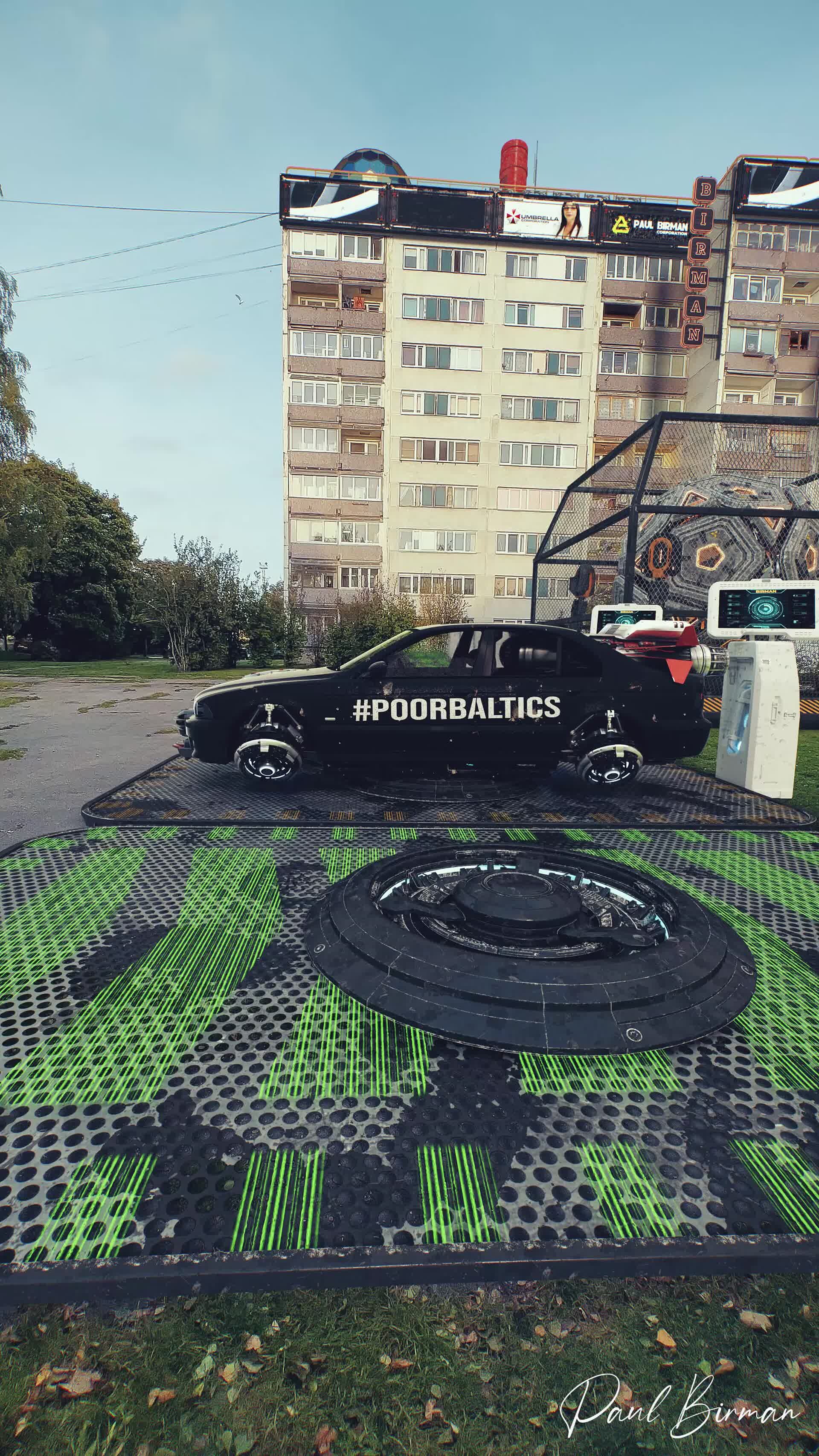 ArtStation - Latvia, Riga, Kengarags in year 3023