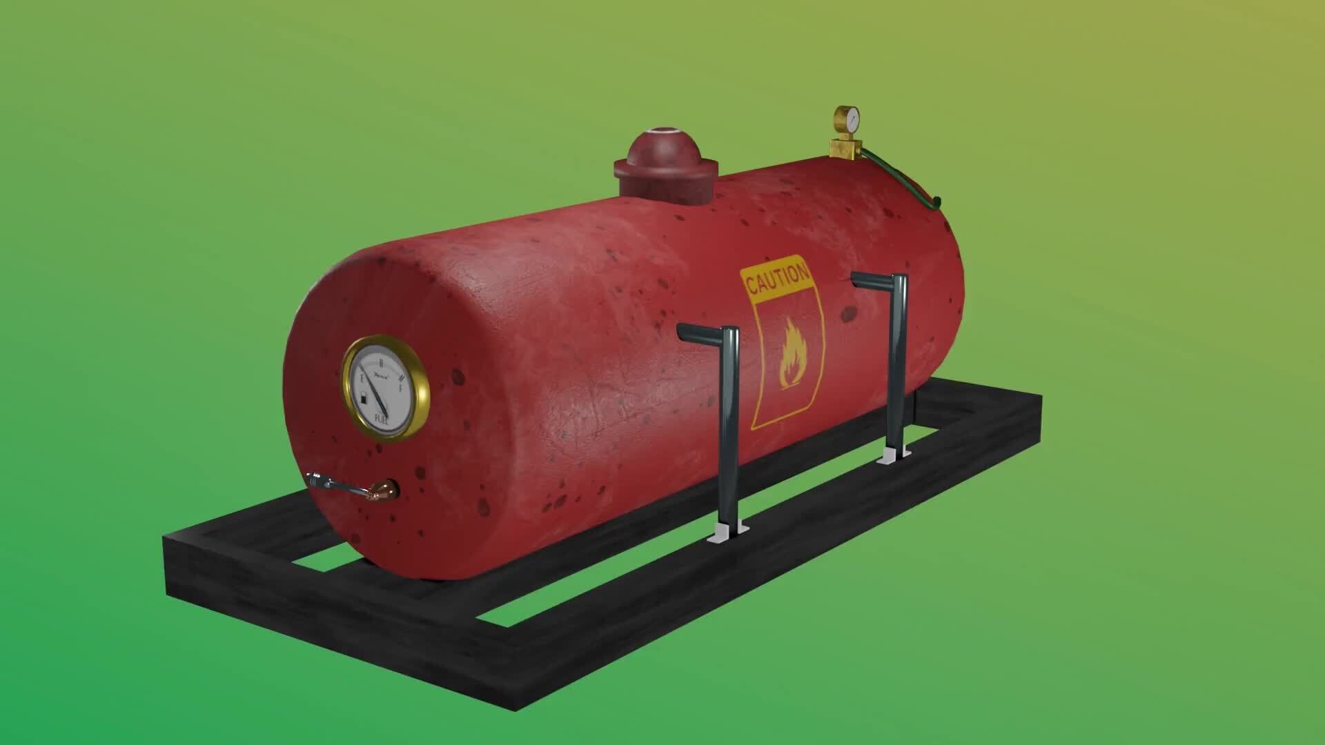 ArtStation - Fuel Tank 3D Asset