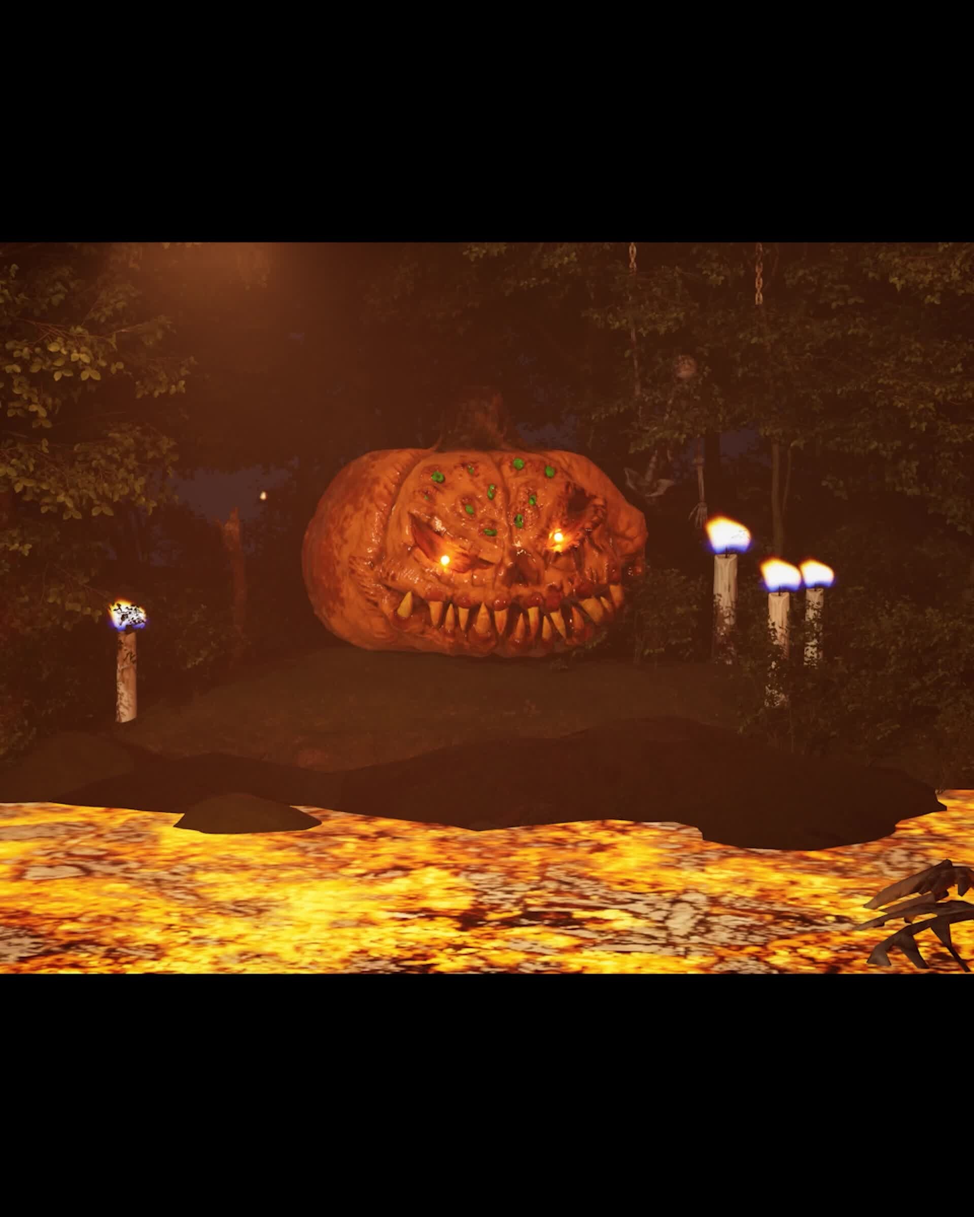 ArtStation - Twisted Pumpkin for Halloween