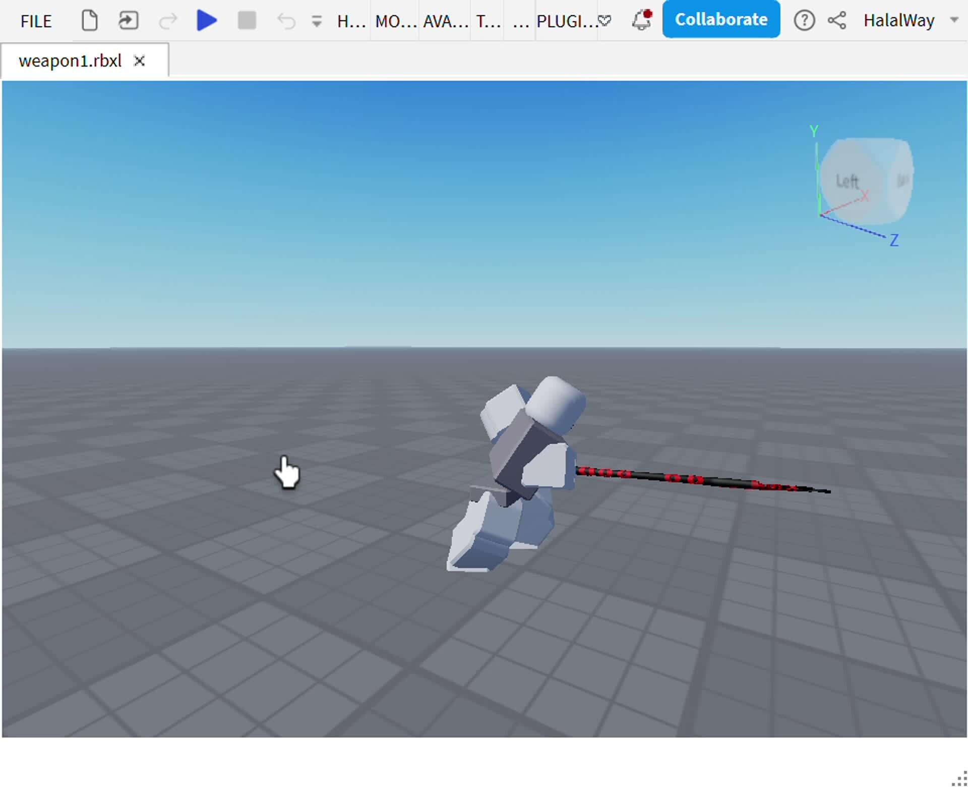 ArtStation - R15 Sword/Weapon Animations